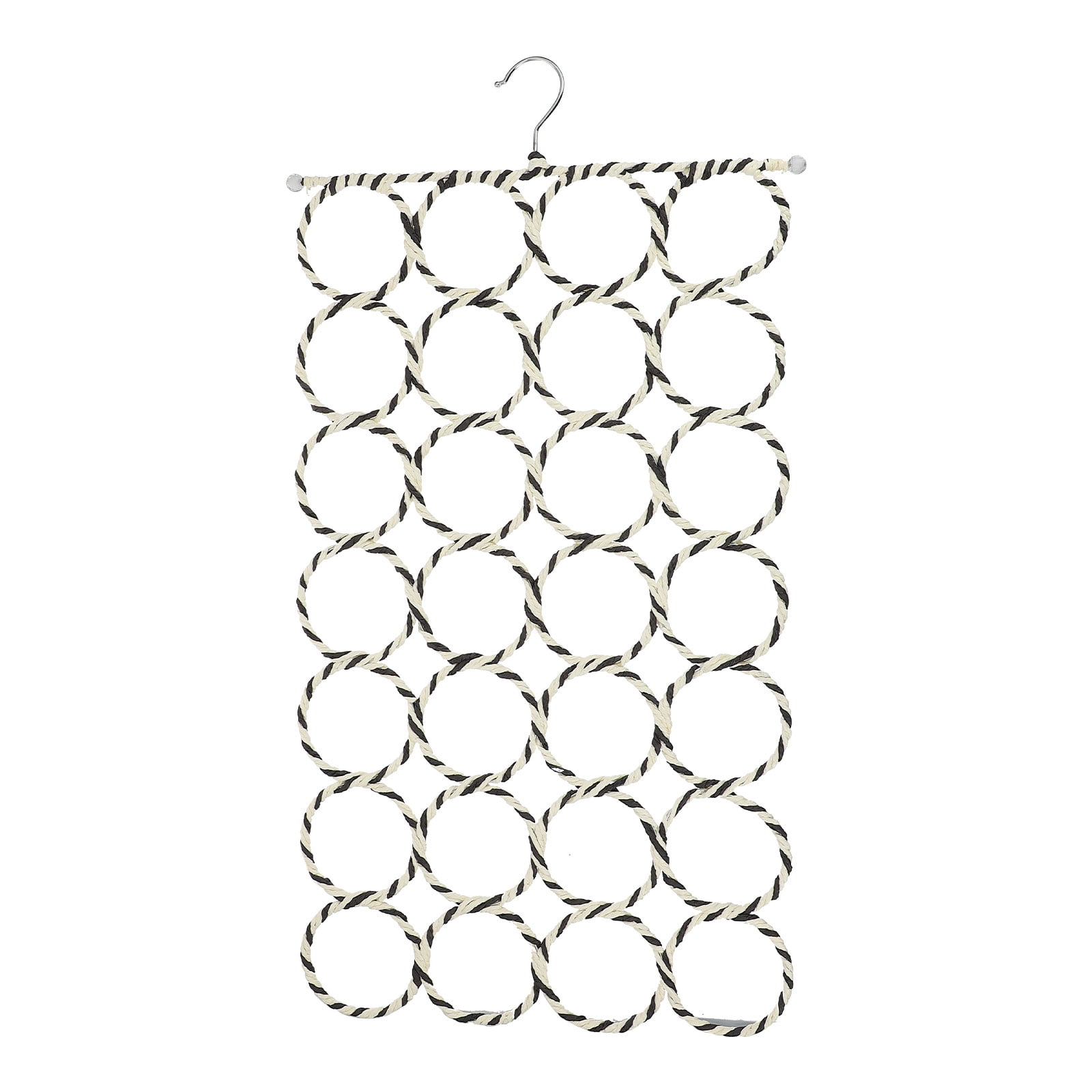Hanger Scarf Organizer Holder Closet Storage Shawl Ring Tie Clothes ...