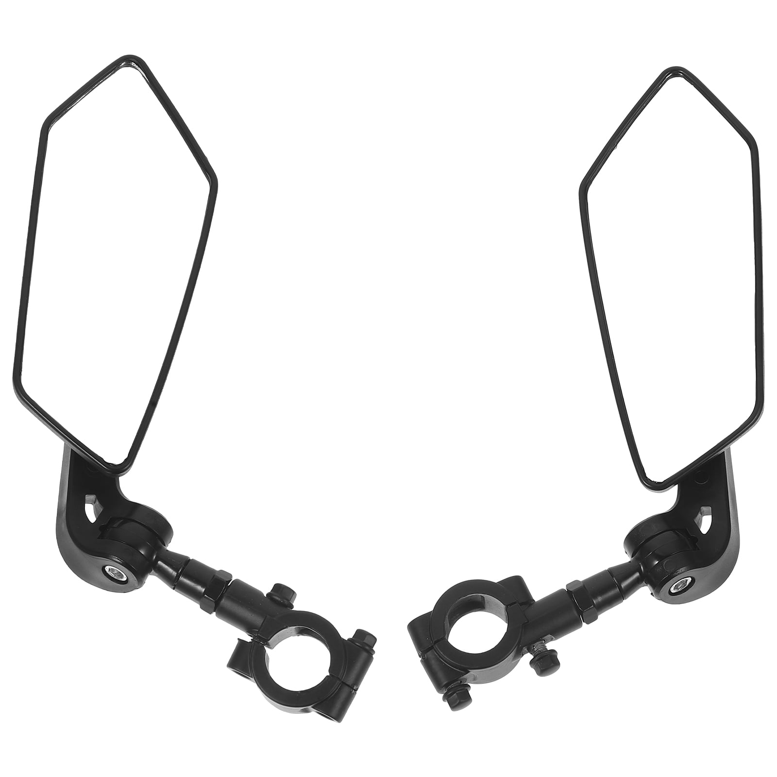 HOKARUA 2 Pcs Bike Rear View Mirrors Bike Mirror Handlebar Mount Bike ...