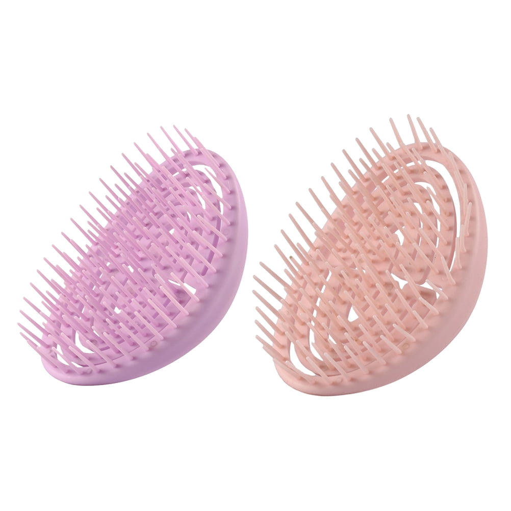 HOKARUA 2Pcs Palm Sized Design Massage Comb Comb Hairdressing Equipment ...