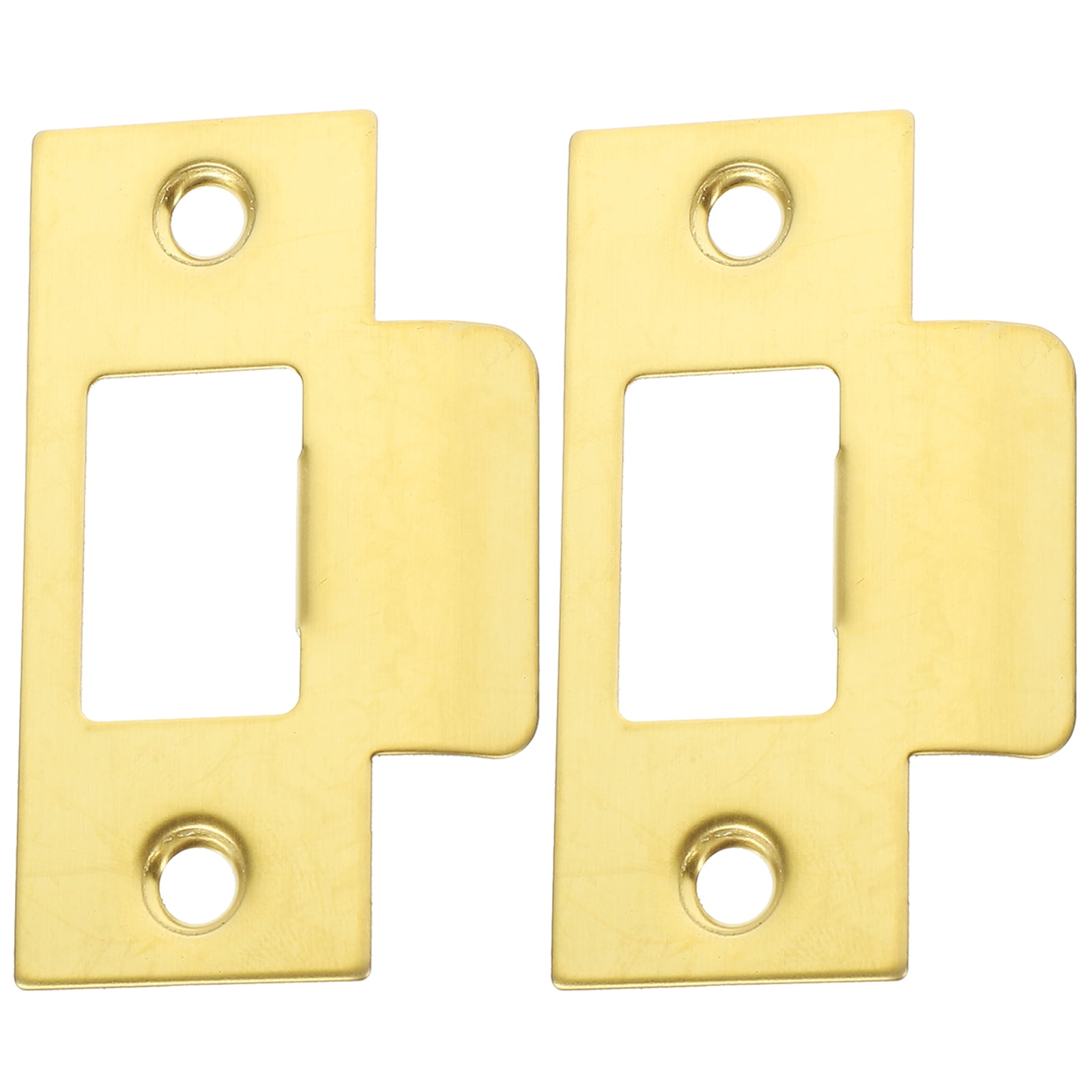 HOKARUA 2pcs Deadbolt Strike Plate Stainless Steel Door Hole Cover ...