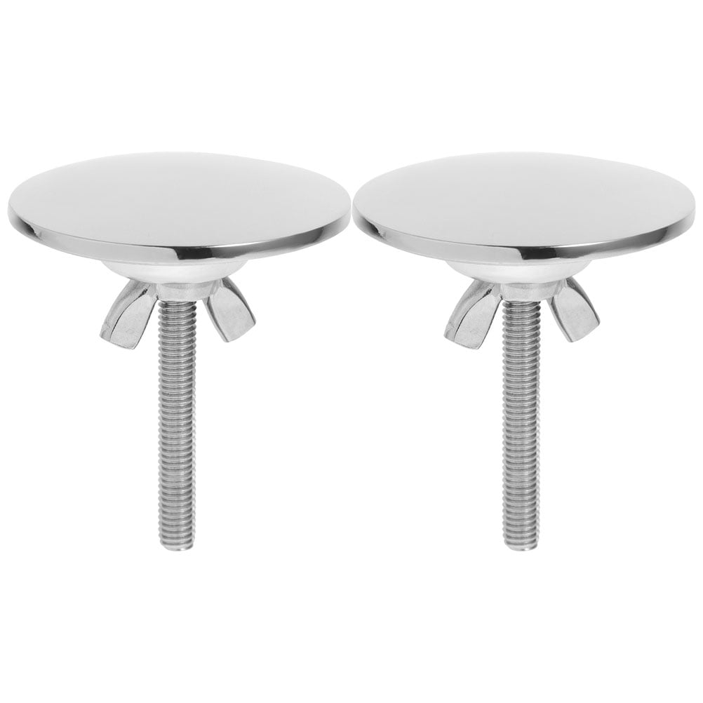 HOKARUA 2pcs Kitchen Sink Hole Cover Decorative Wash Basin Hole Plug ...