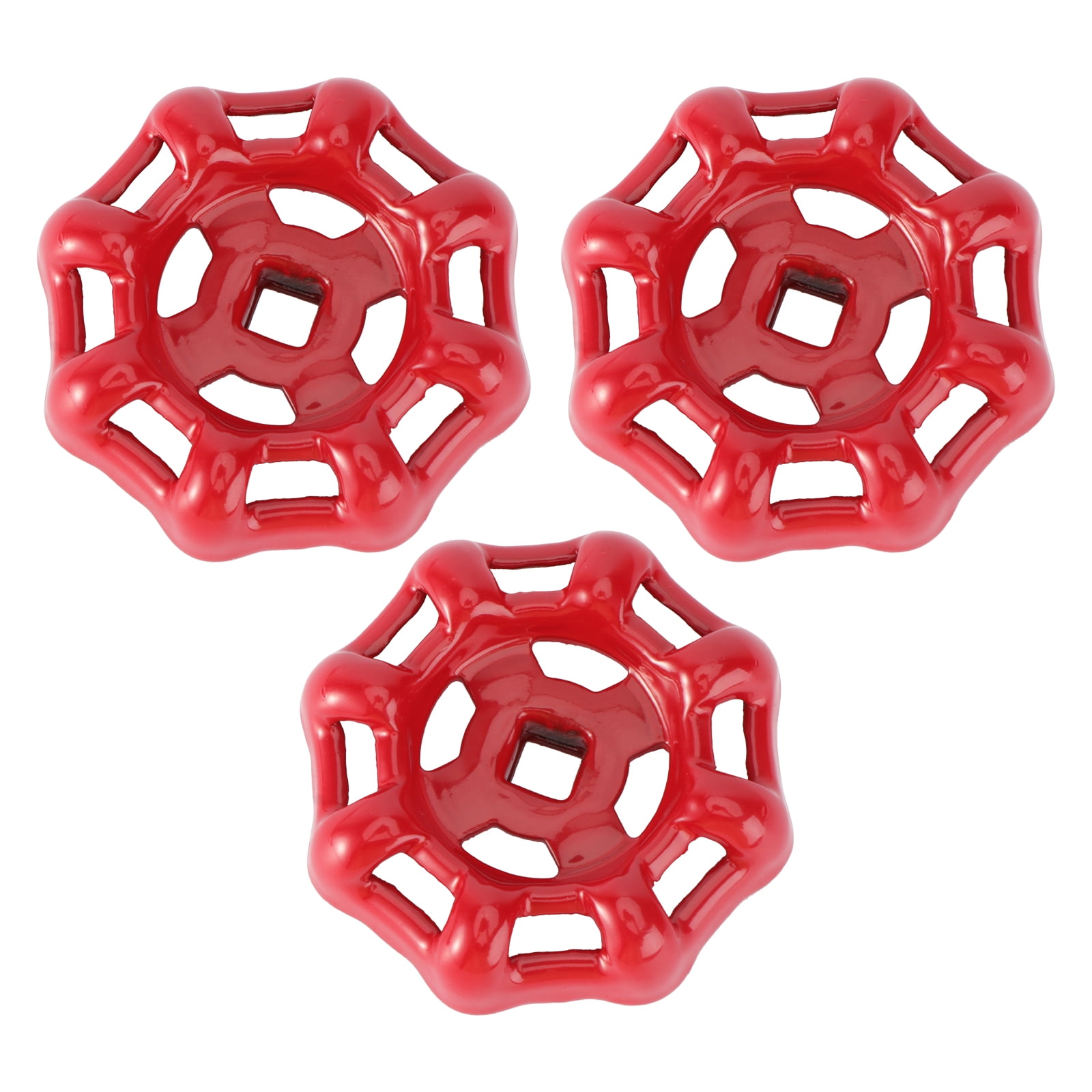 HOKARUA 3pcs Cast Iron Handle Ball Hand Wheel Shutoff Handles ...