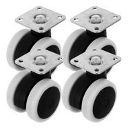 FORMUFIT F114CF7-WH-4 Caster Fitting Insert, Furniture Grade, 1-1/4 ...