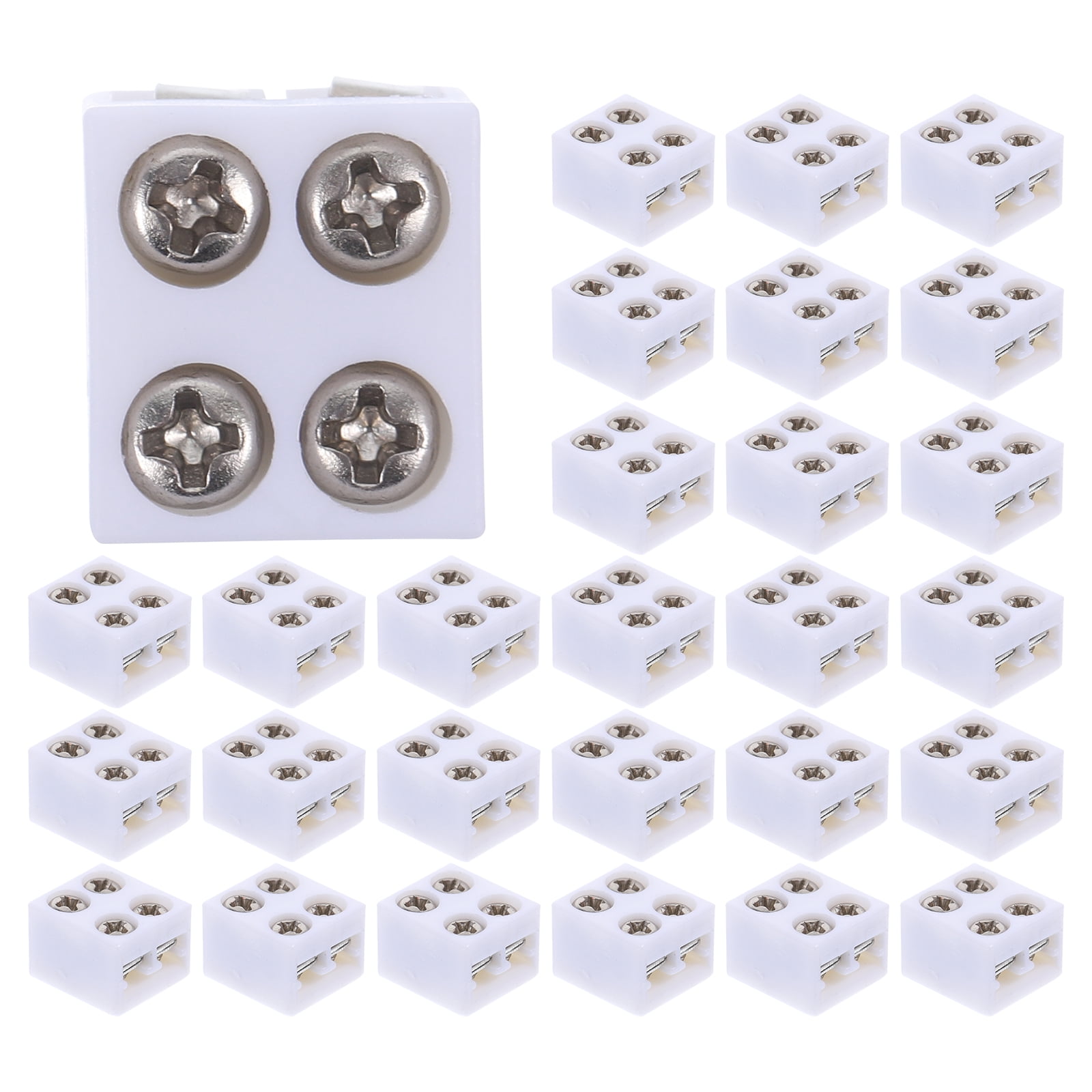 HOKARUA 50pcs Led Strip Connector 8mm Solderless Led Tape Light ...