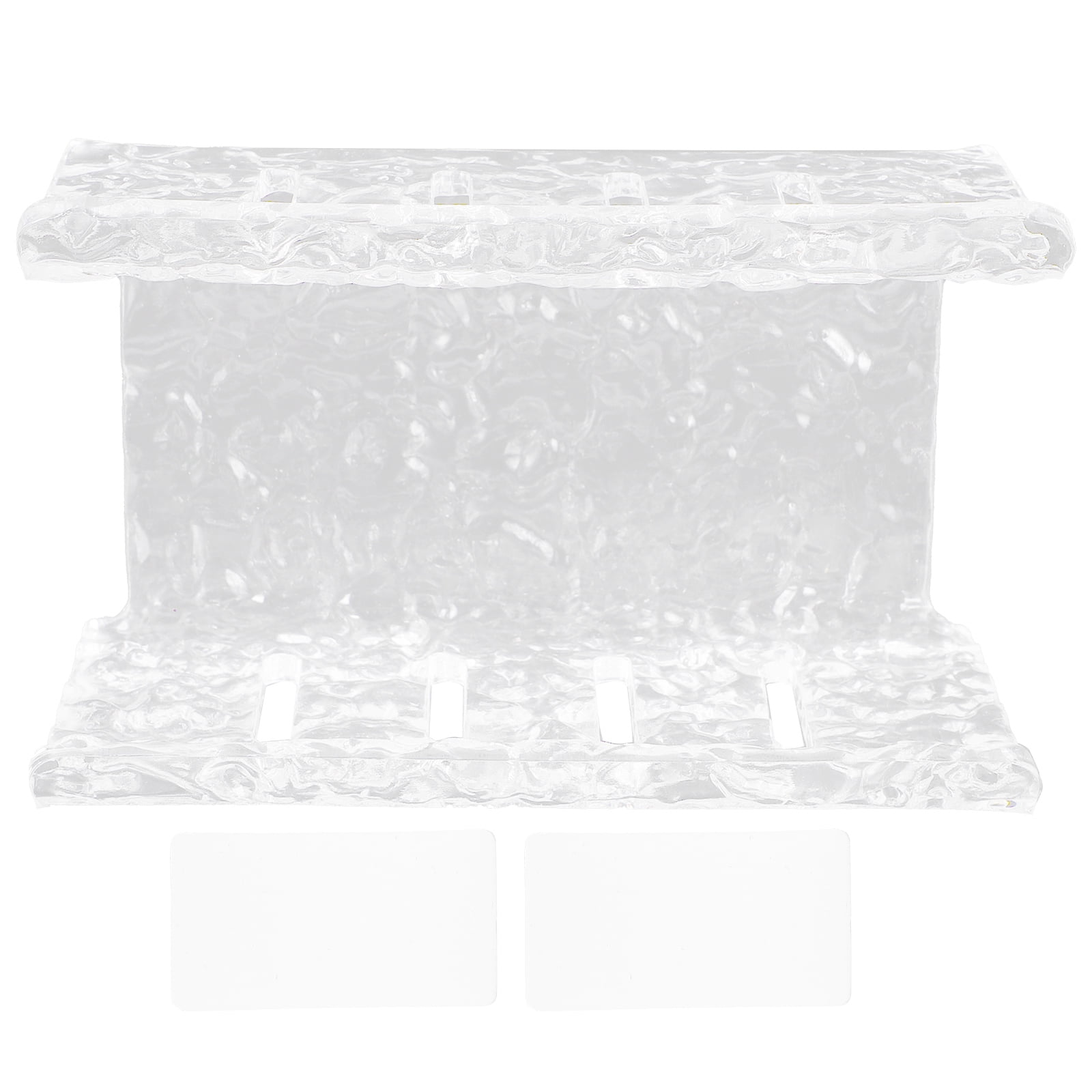 HOKARUA Acrylic Soap Rack Bathroom Soap Rack Double-layer Soap Tray ...