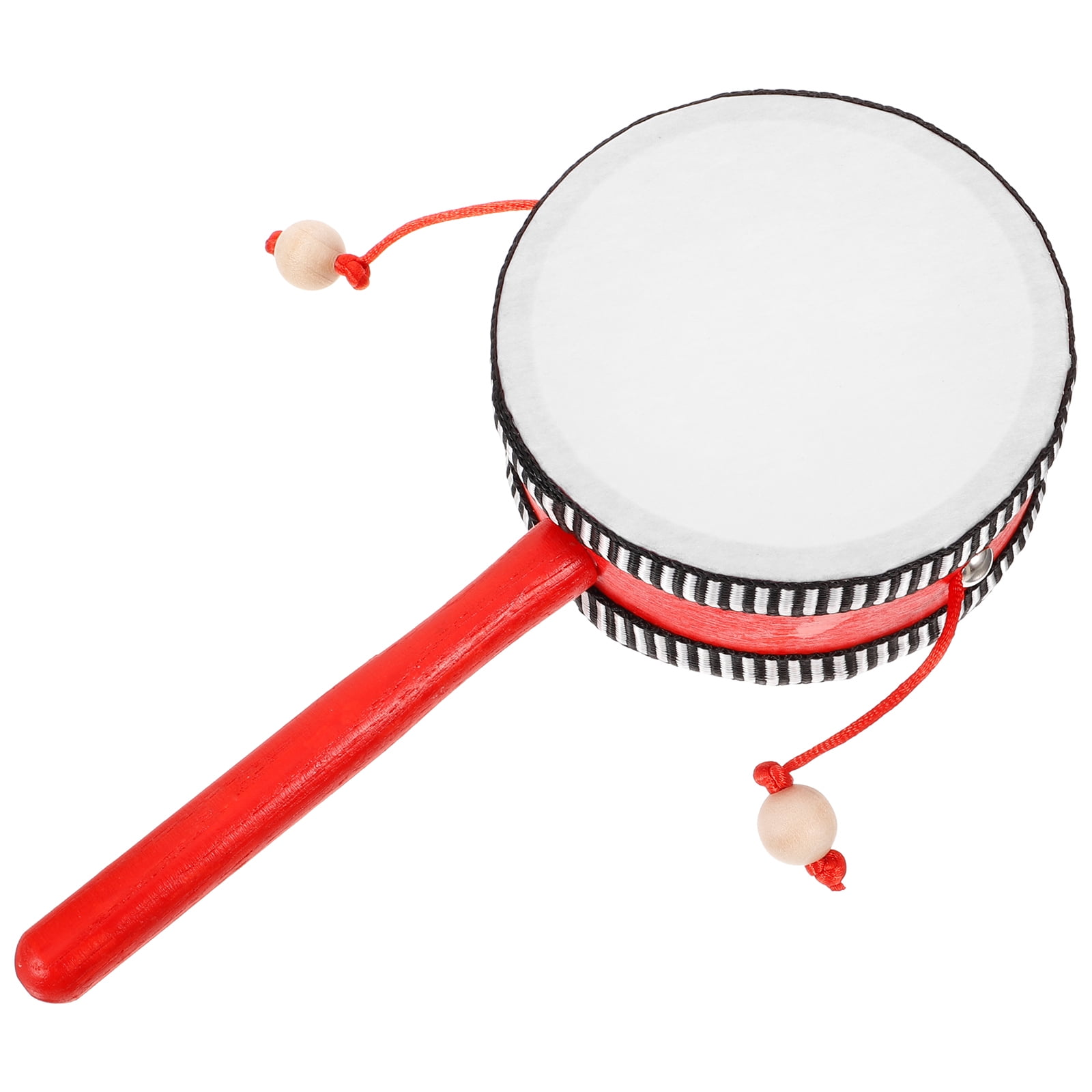 HOKARUA Baby Hand Rattle Toy Traditional Kids Monkey Drum Hand Shaking ...