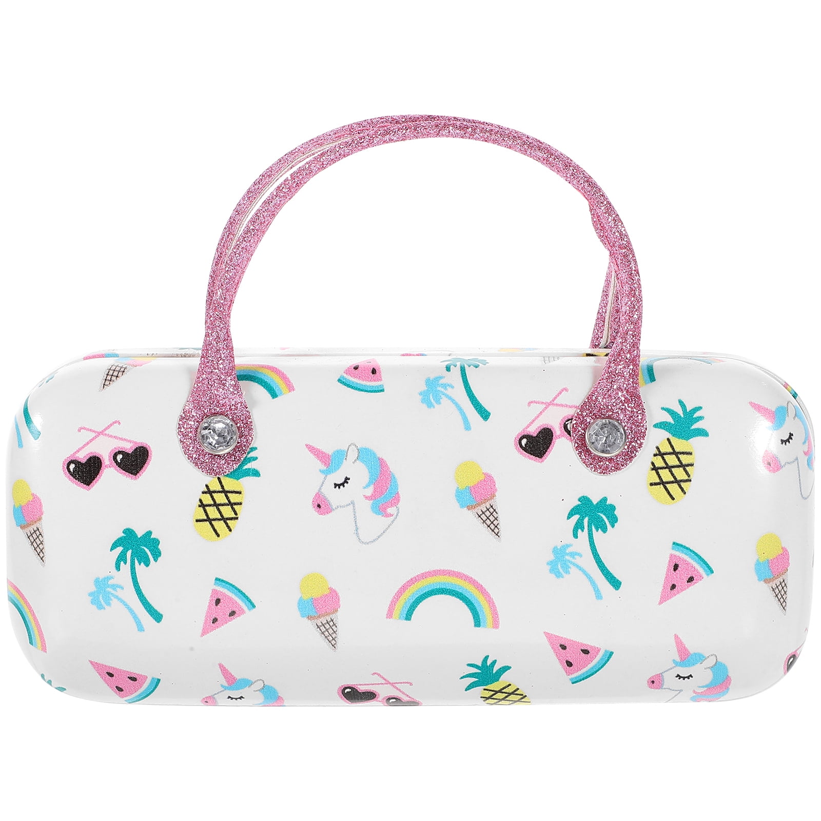 HOKARUA Cartoon Lovely Children Eyeglasses Box PU Glasses Storage Case ...