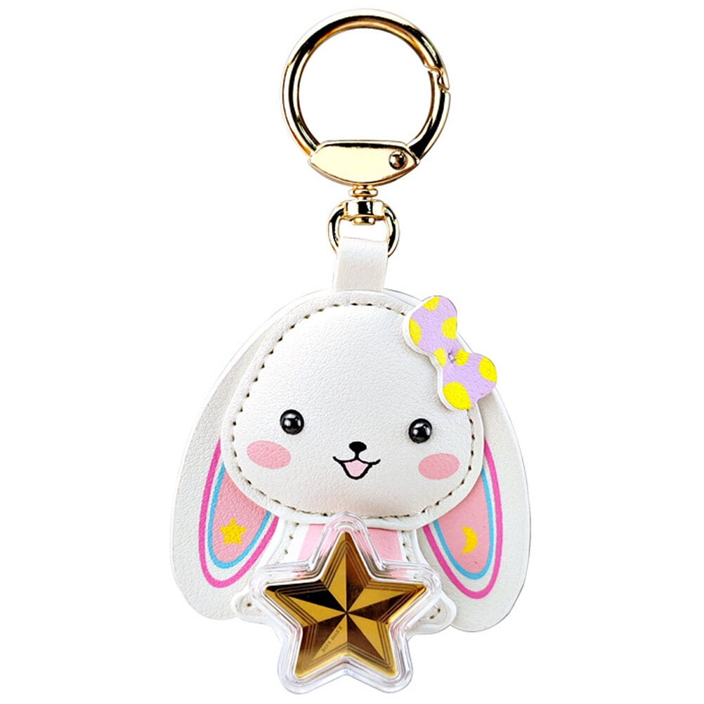 HOKARUA Cartoon Rabbit Keychain Year of the Rabbit Keychain New Year ...