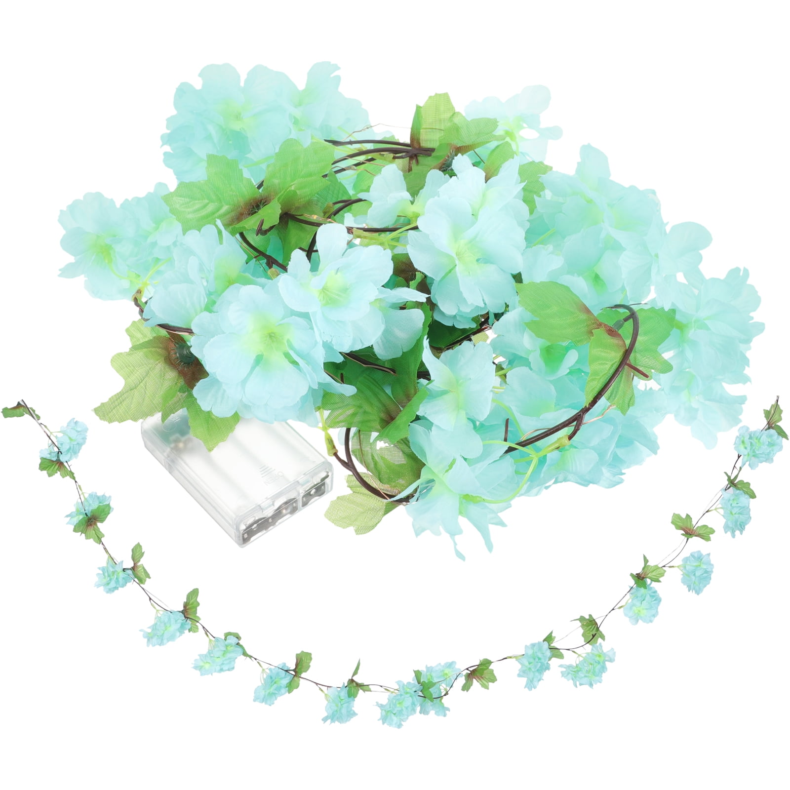 HOKARUA Cherry Blossom Vines String Light Artificial Cherry Blossoms ...