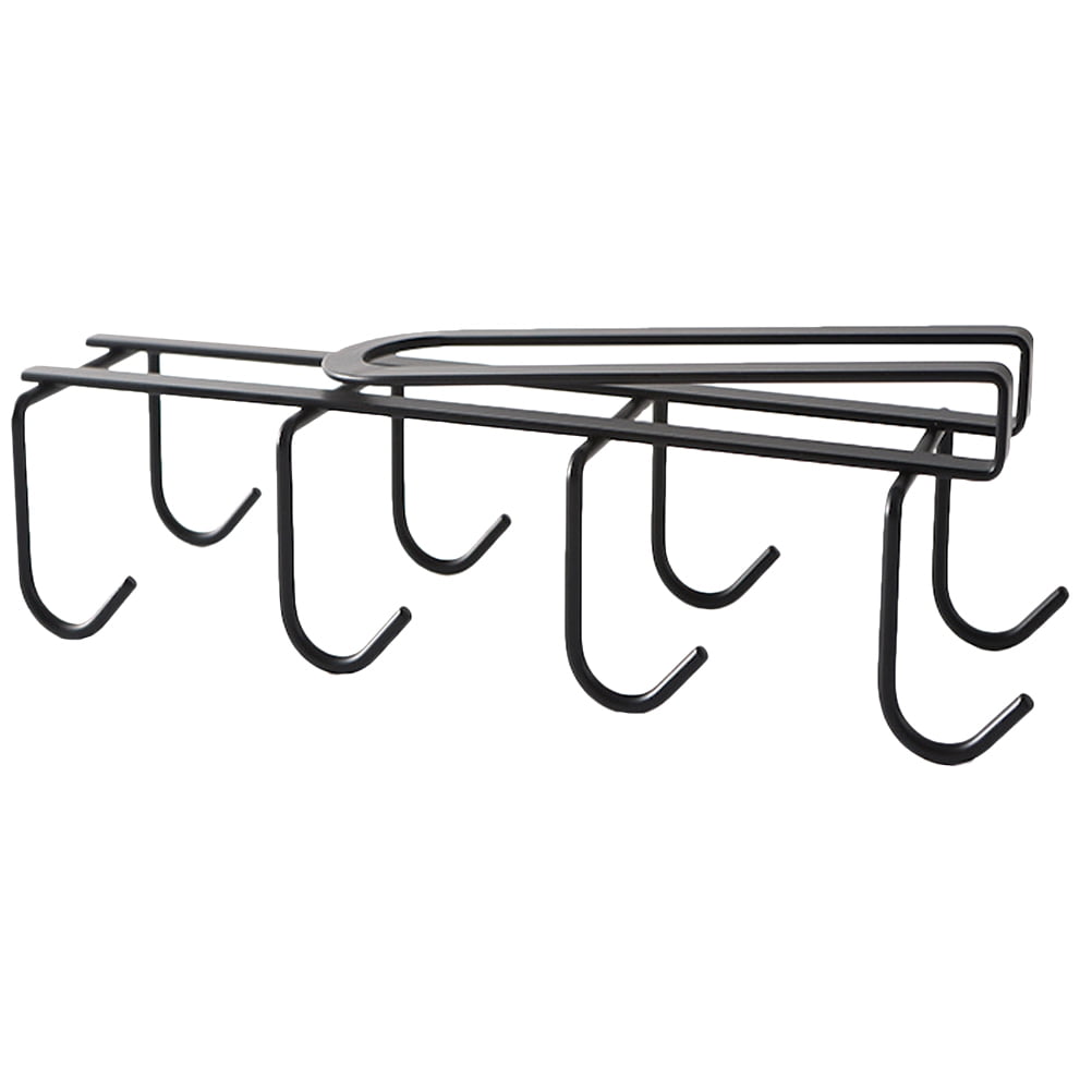 HOKARUA Cup Holder Under Cabinet Shelf Cup Mug Hanger Coffee Tea Cup ...