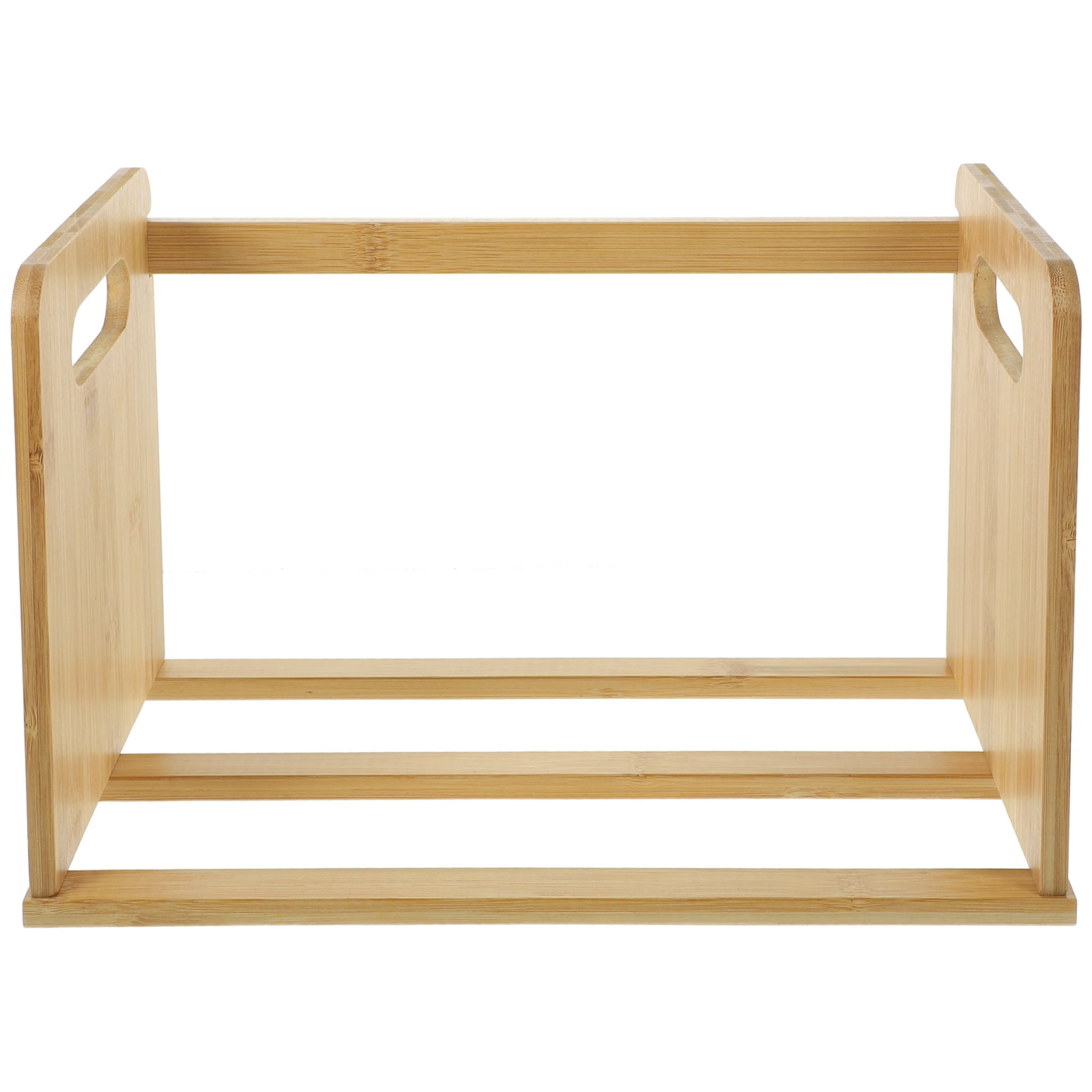 HOKARUA Desktop Wooden Book Shelf Multi-functional Vinyl Record Display ...