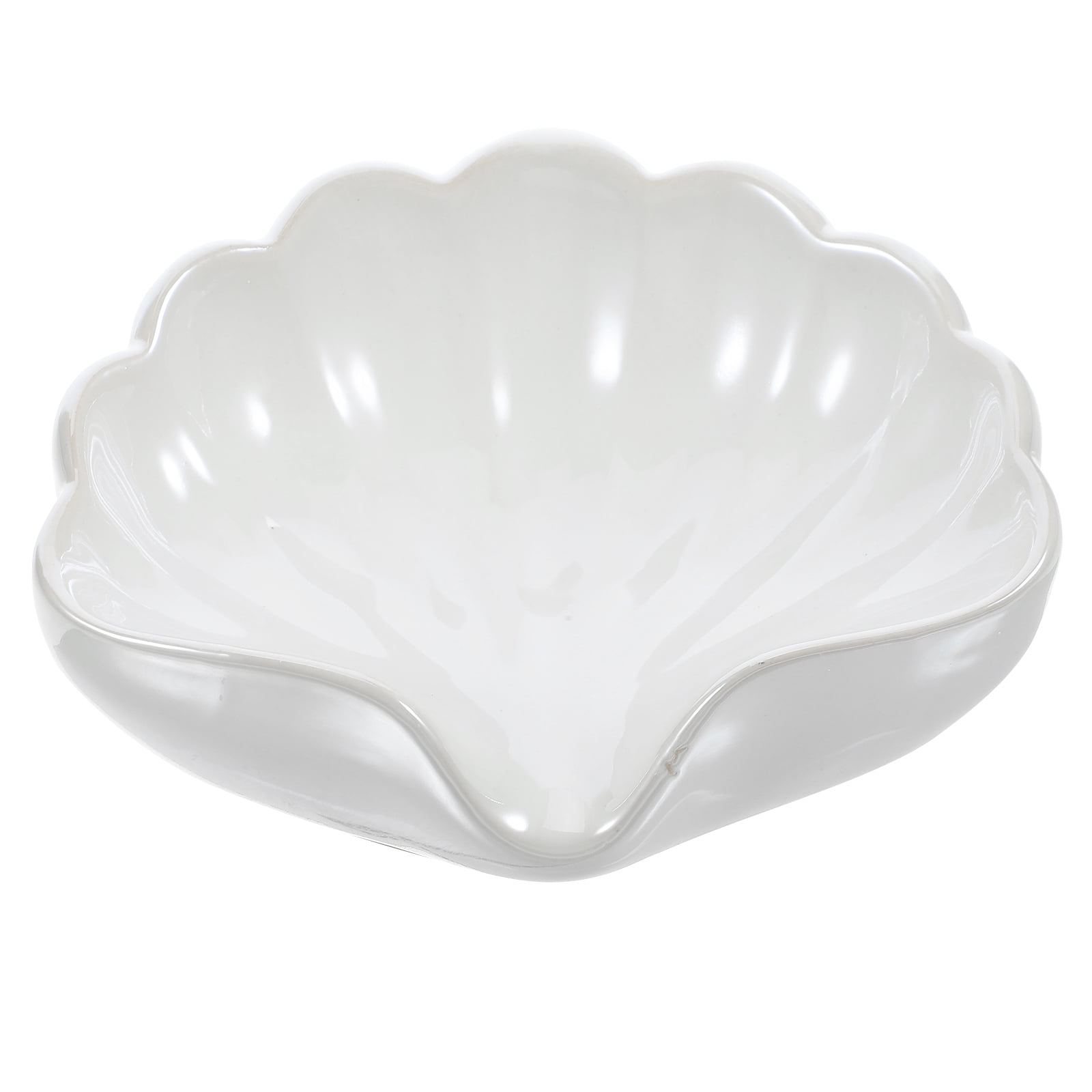 HOKARUA Elegant Shell Shape Soap Dish Self Draining Soap Holder ...