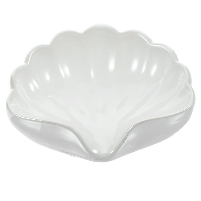 HOKARUA Elegant Shell Shape Soap Dish Self Draining Soap Holder ...