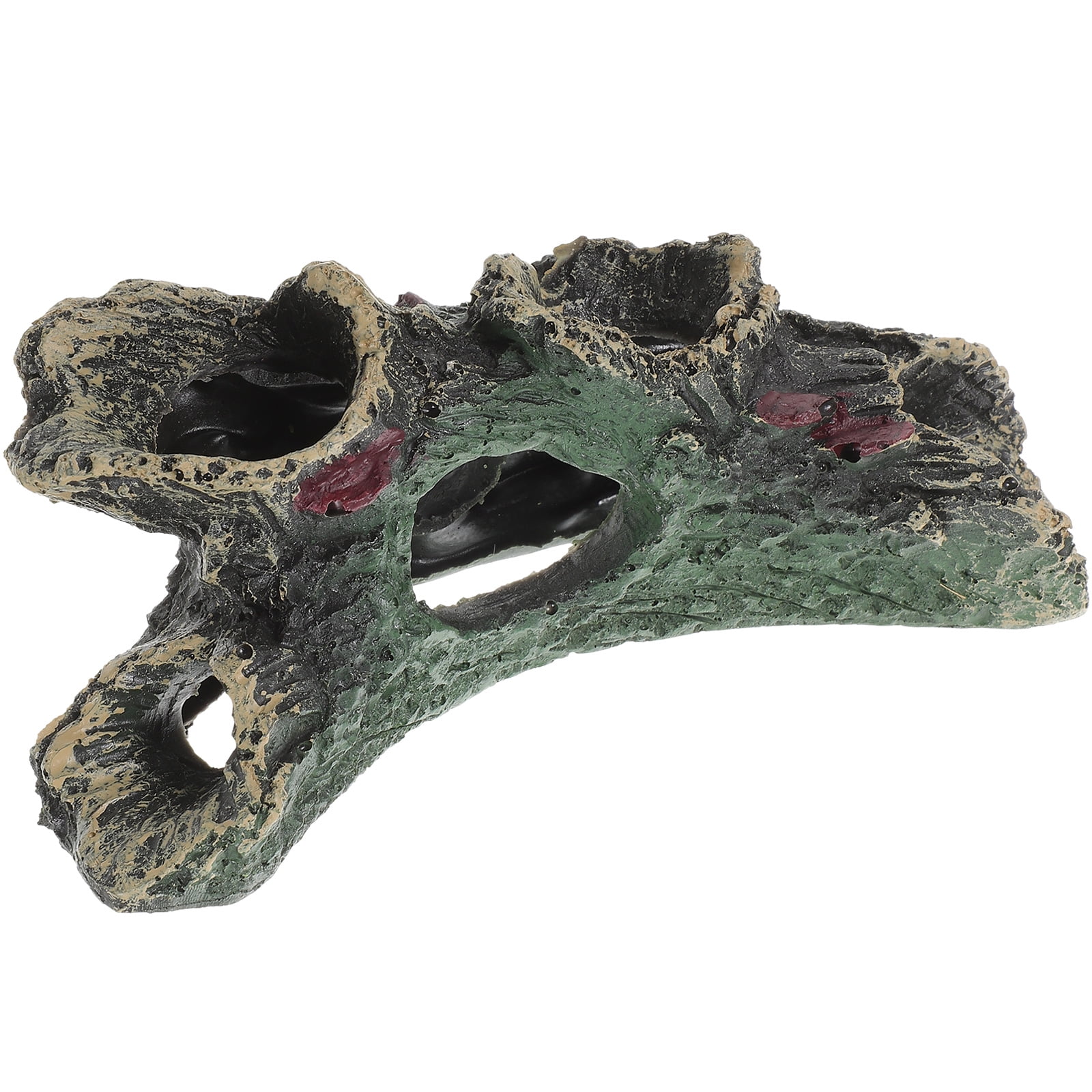 CRAFTHROU Fish Tank Accessory Resin Natural Environment Look 1 Set ...