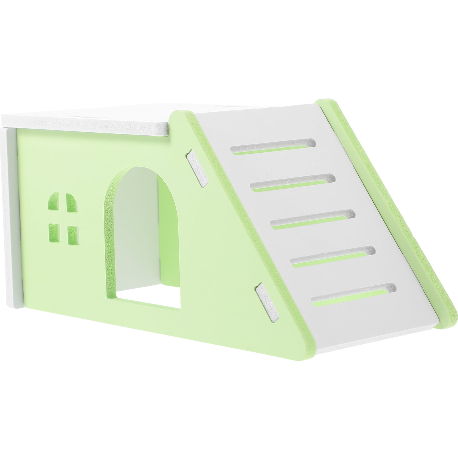 HOKARUA Hamster House Hamster Wood House Villa Chinchilla Hut Guinea ...