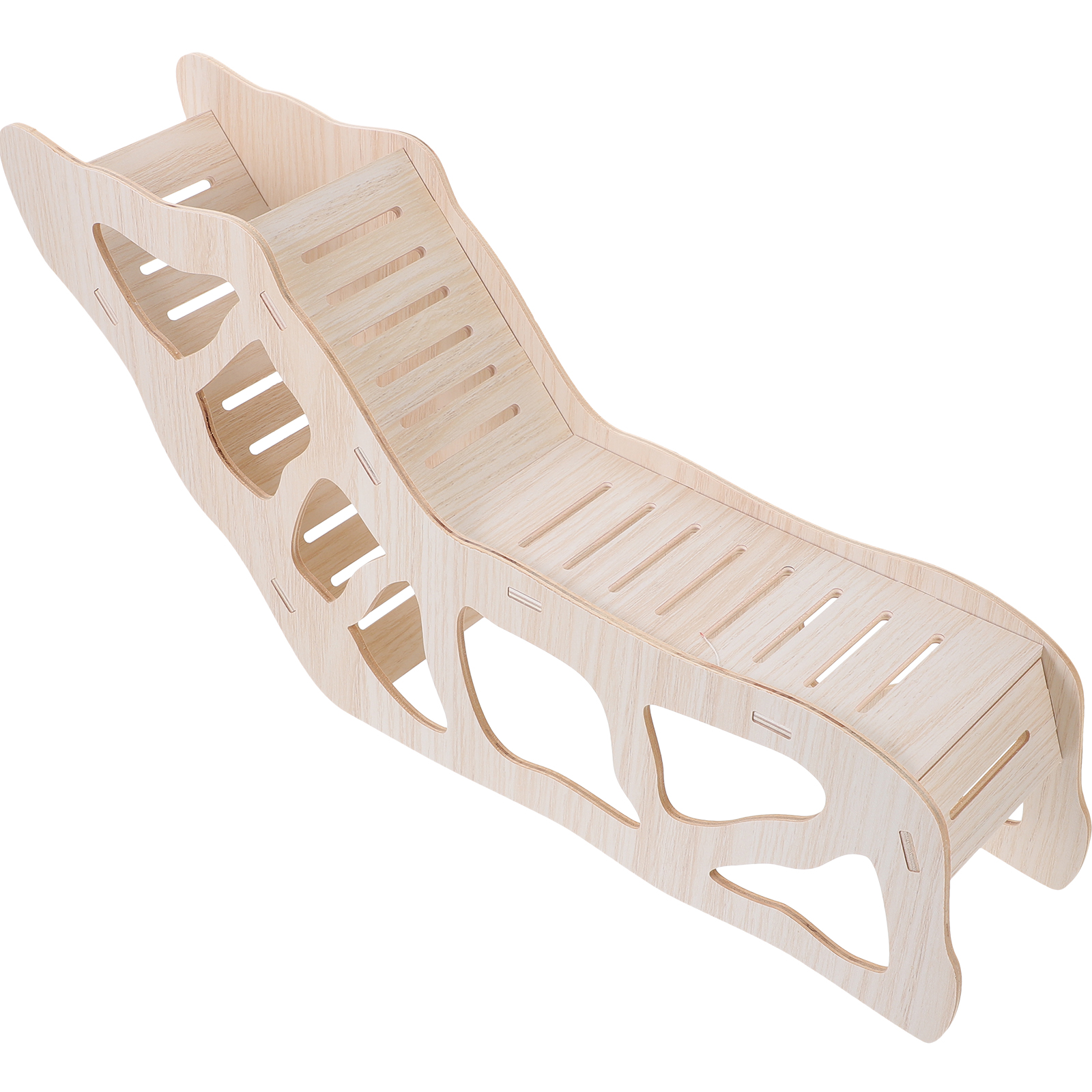 HOKARUA Hamster Wooden Ladder Guinea Pig Habitat Climbing Ladder ...