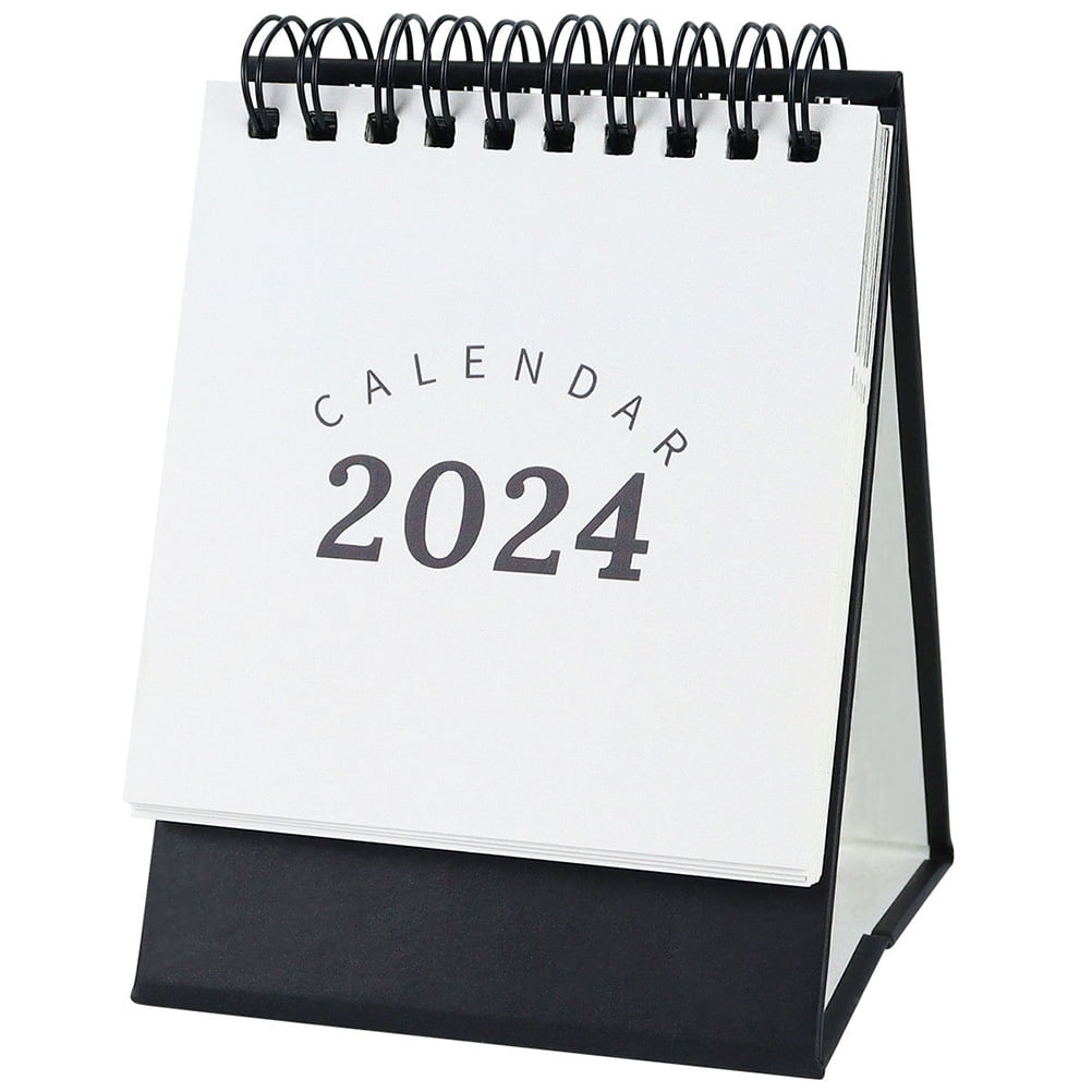HOKARUA Noting Desktop Calendar Decorative Standing Calendar Household ...