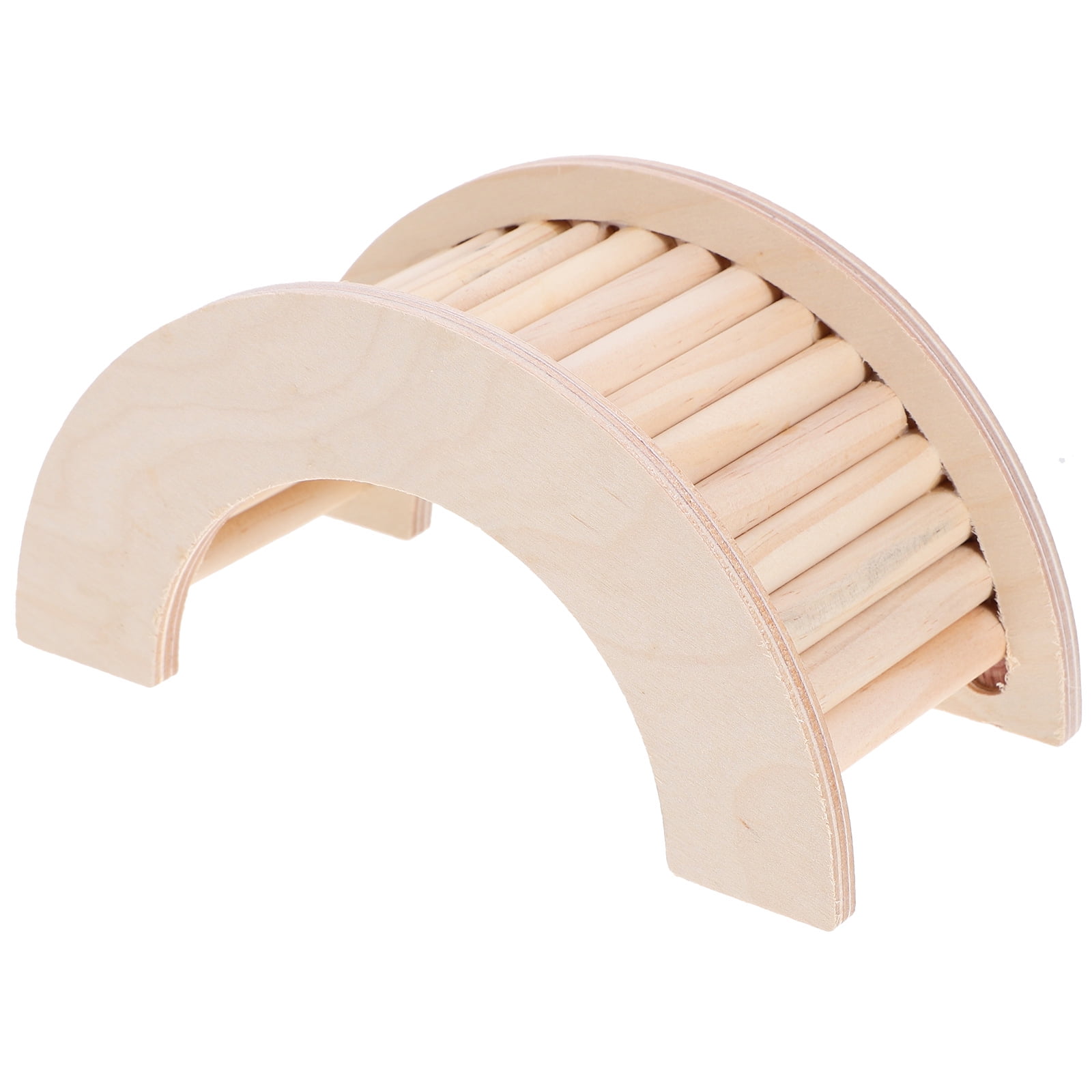 HOKARUA Pet Ladder Hamster Wooden Ladder Animal Climbing Ladder Cage ...