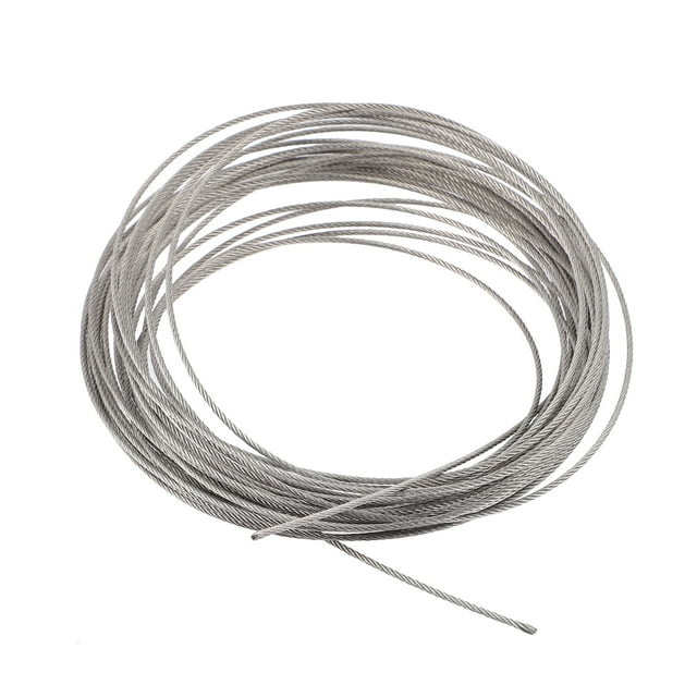 Stainless Steel Wire Rope Braided Cable for Railing and Hanging Clothes ...