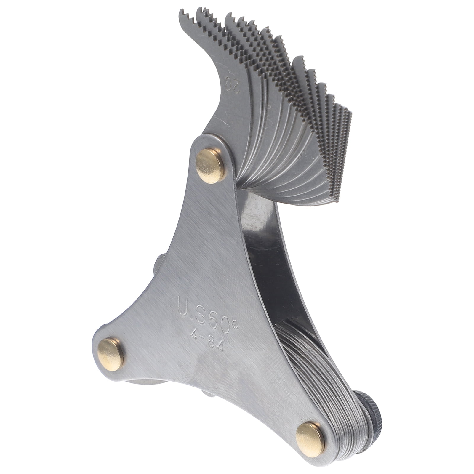 HOKARUA Thread Pitch Gauge Stainless Steel Multi-purpose Cutting Gauge ...