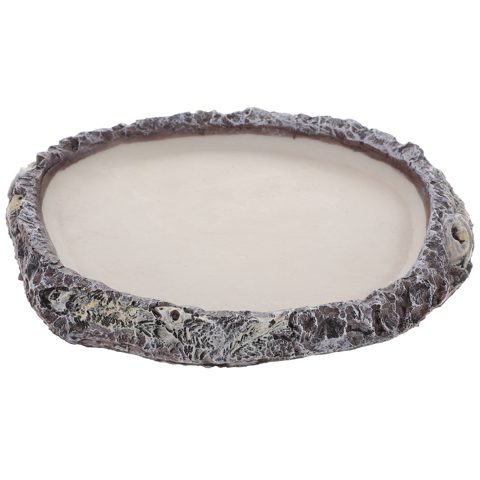 Reptile Water Feeding Dish for Lizards Snakes Turtles Made of Resin ...
