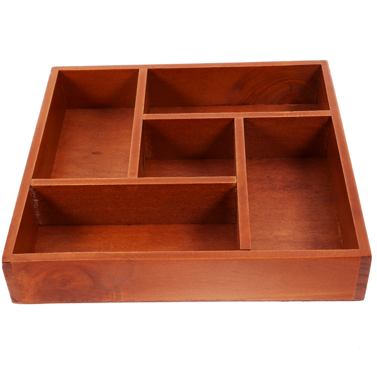 HOKARUA Wooden Desk Drawer Organizer Bedroom Vanity Dresser Tray ...