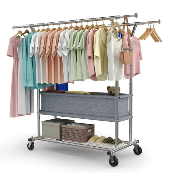 Heavy Duty Garment Racks with Wheels
