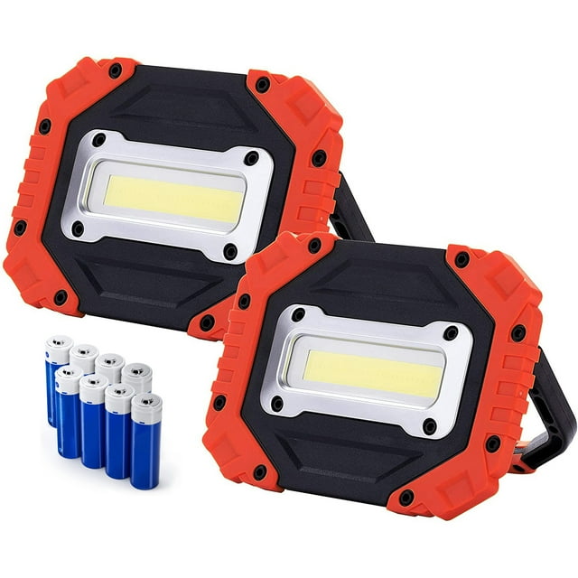 HOKOILN 2 Pack LED Work Light, 180° Rotatable Handle Work Light ...