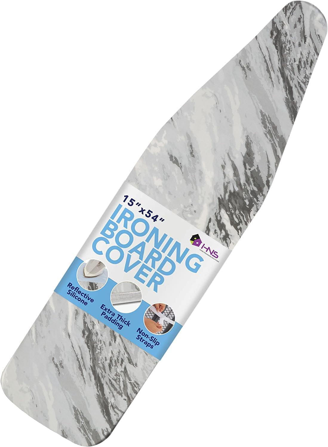 "HOLDN’ STORAGE Ironing Board Cover and Pad - 15"" x 54"" Heat ...