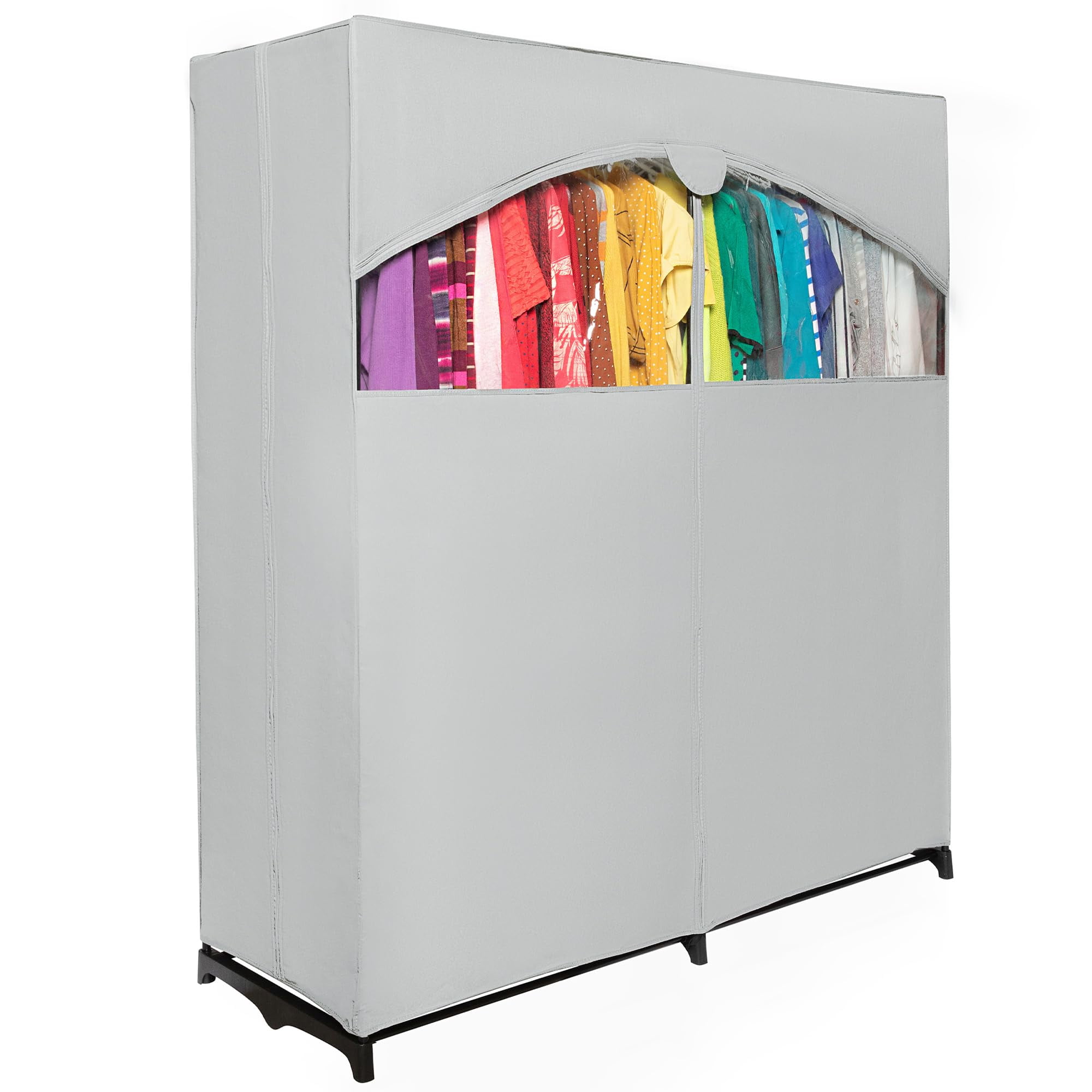 HOLDN’ STORAGE Portable Wardrobe Closet, Large - Premium Heavy Duty ...