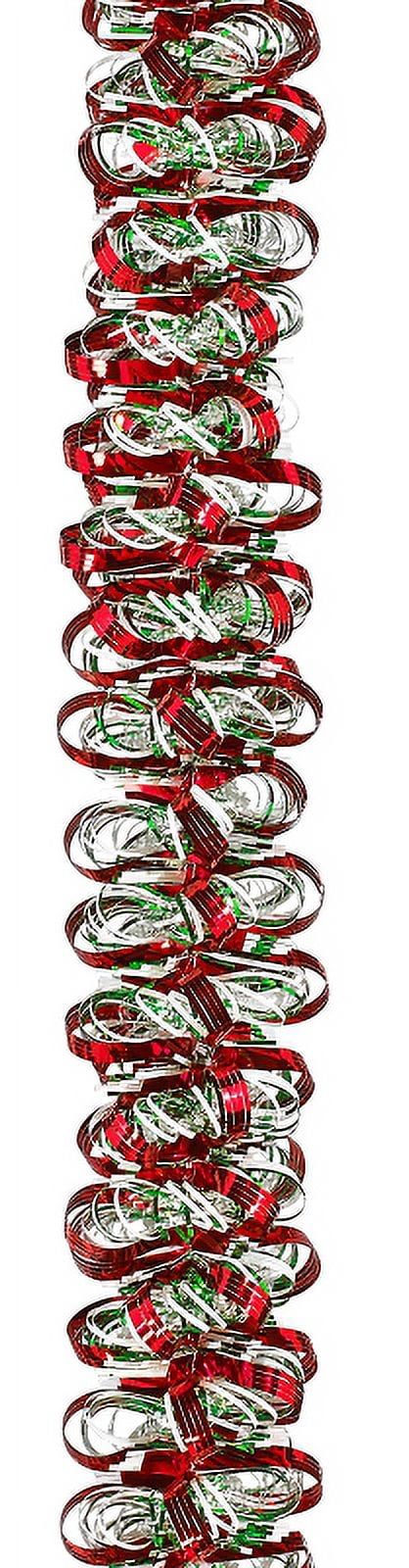 HOLIDAYTRIMS 3786450 GARLAND RED/GRN/WHT 12 - Walmart.com