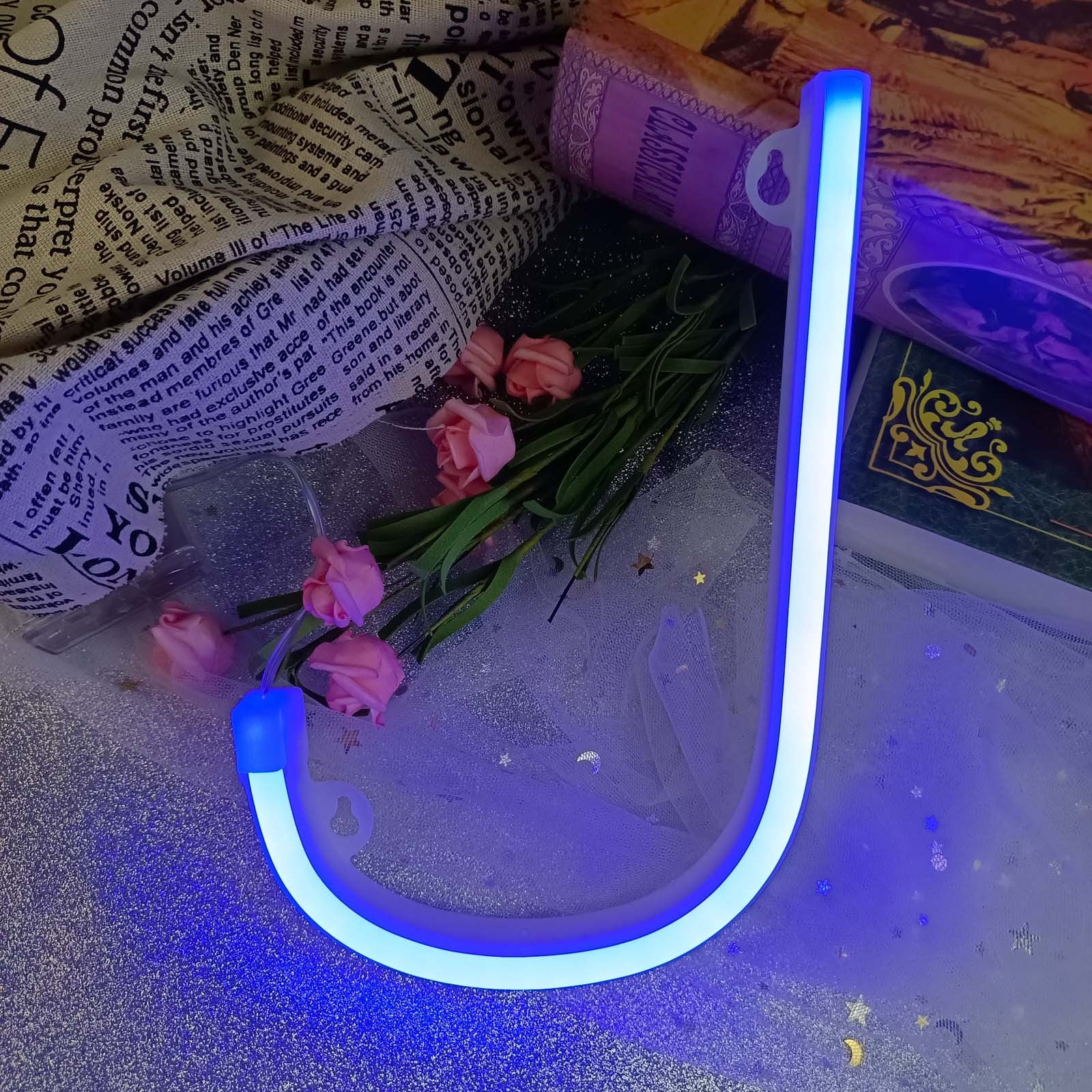 HOLIYO Classic Design 1Pcs Light Up Led Neon Letters Sign Wall ...