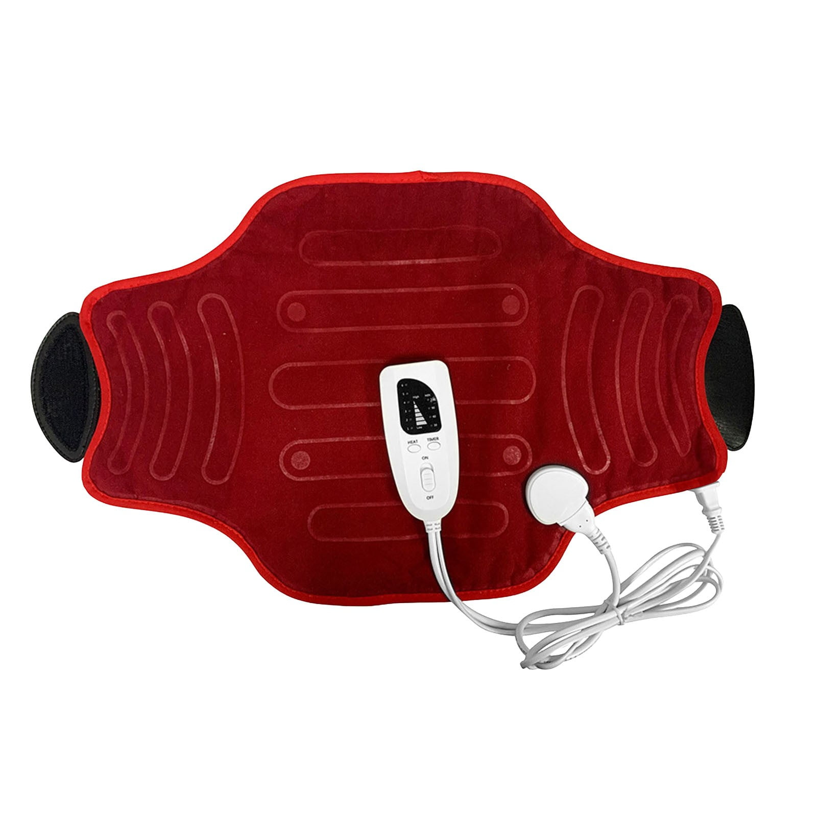 HOLIYO Elegant Heated Waist Belt Electric Heating Pad Low Back and ...