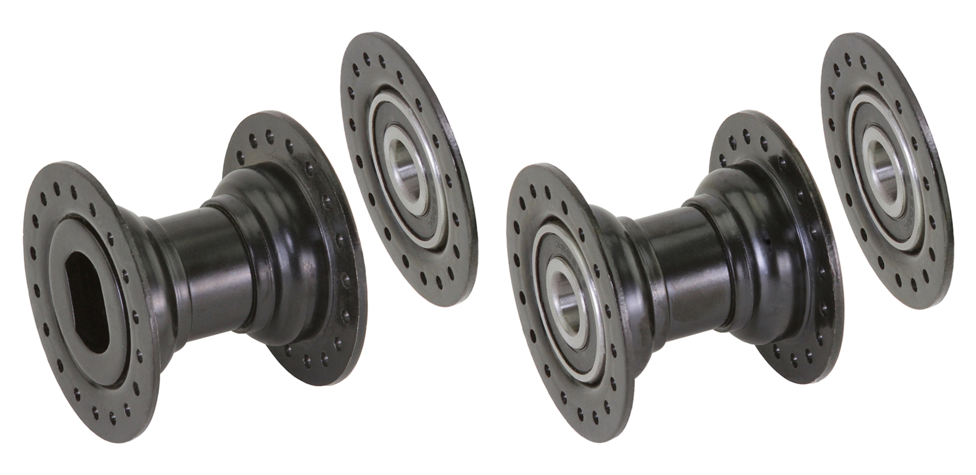 HOLLOW HUB 36H 105G G/RIGHT & G/Right BLACK. HOLLOW HUB WHEEL BIKE SET. - Walmart.com