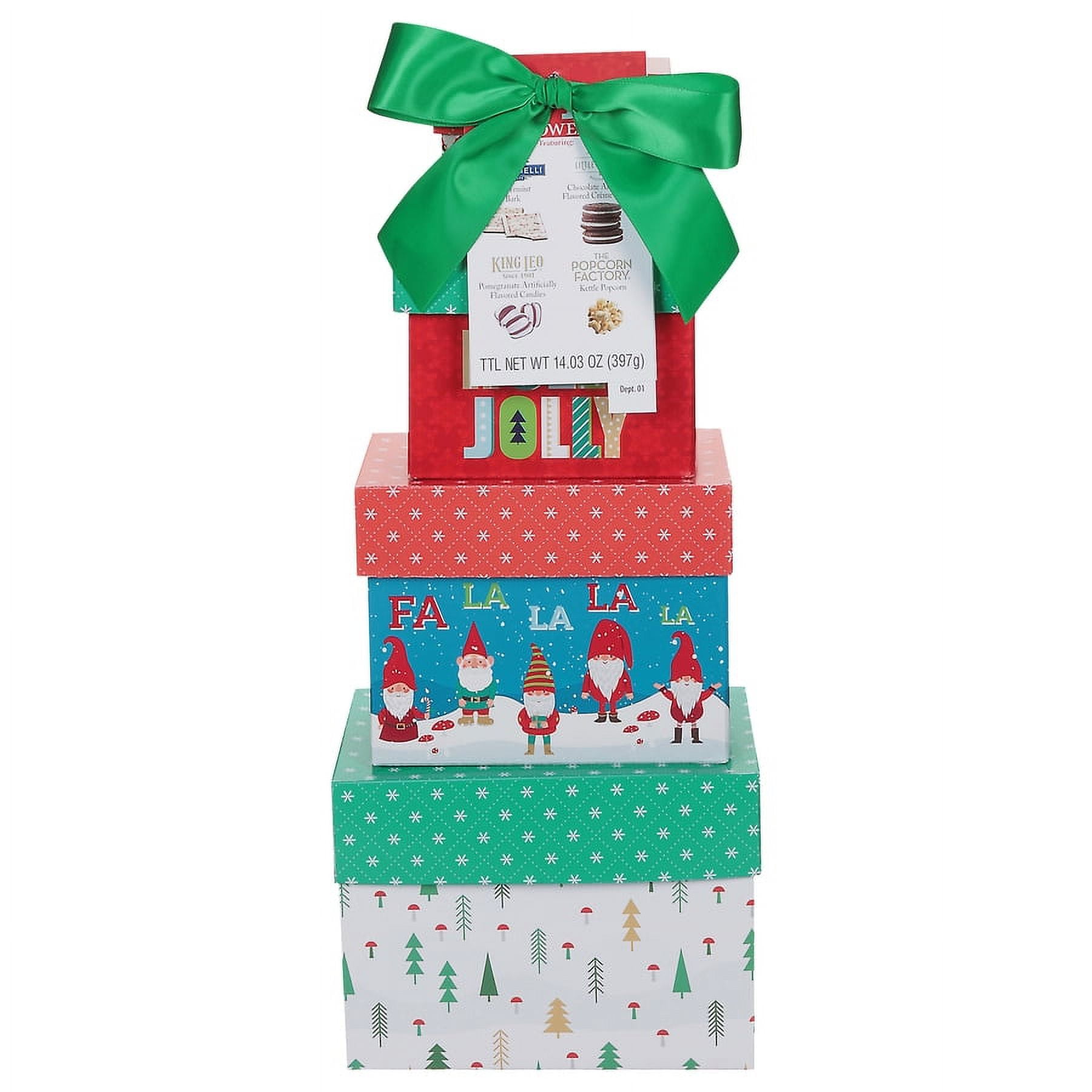 HOLLY JOLLY GIFT TOWER - Walmart.com