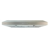 HOLT - Stainless Steel Range Hood 30 inch Under Cabinet 450 CFM ...
