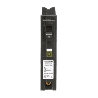 HOM115PCAFI Miniature Circuit Breaker 120V 15A - Walmart.com