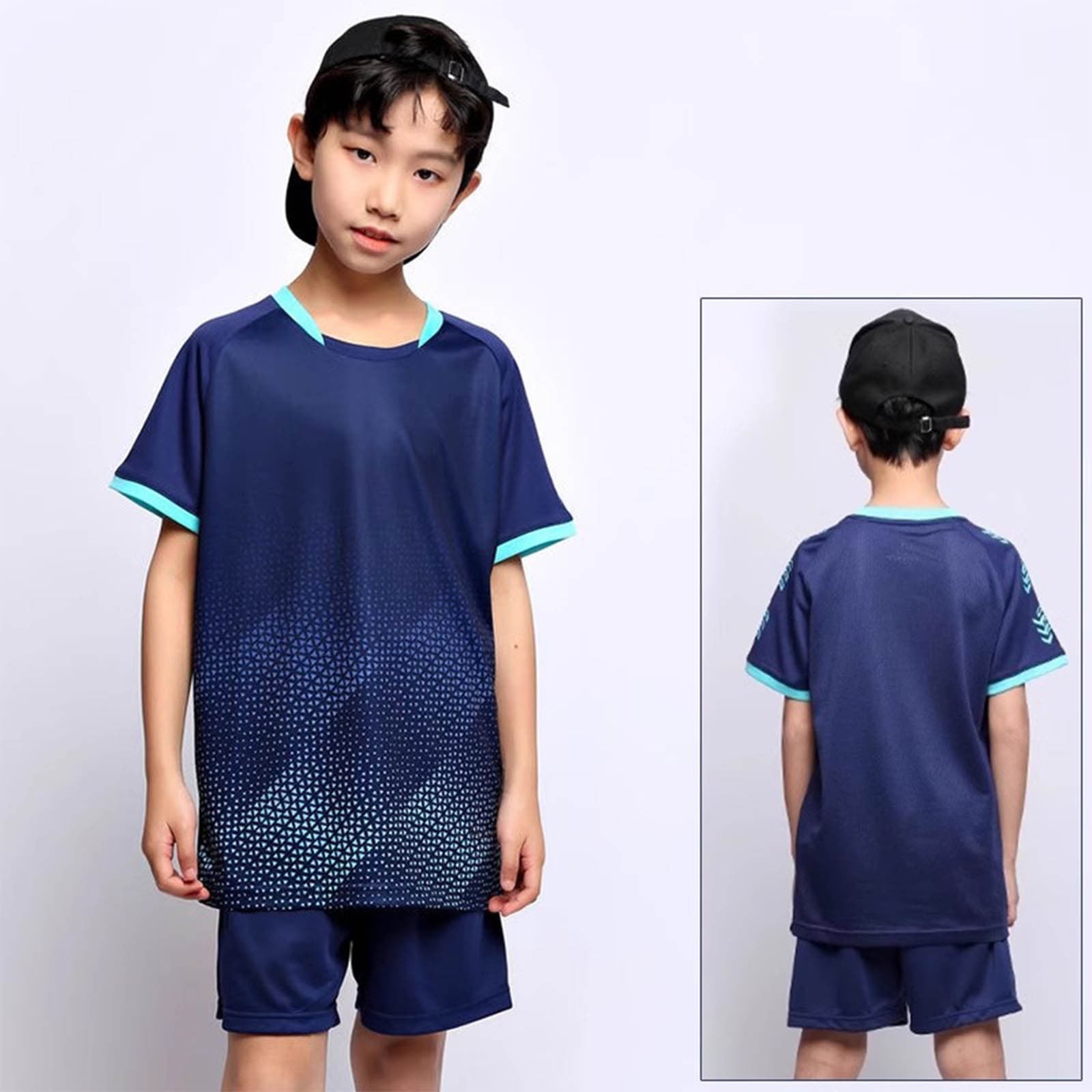 HOMADLES Boys Outfit Sets Girls Crewneck Colorful Athletic T Shirt and ...