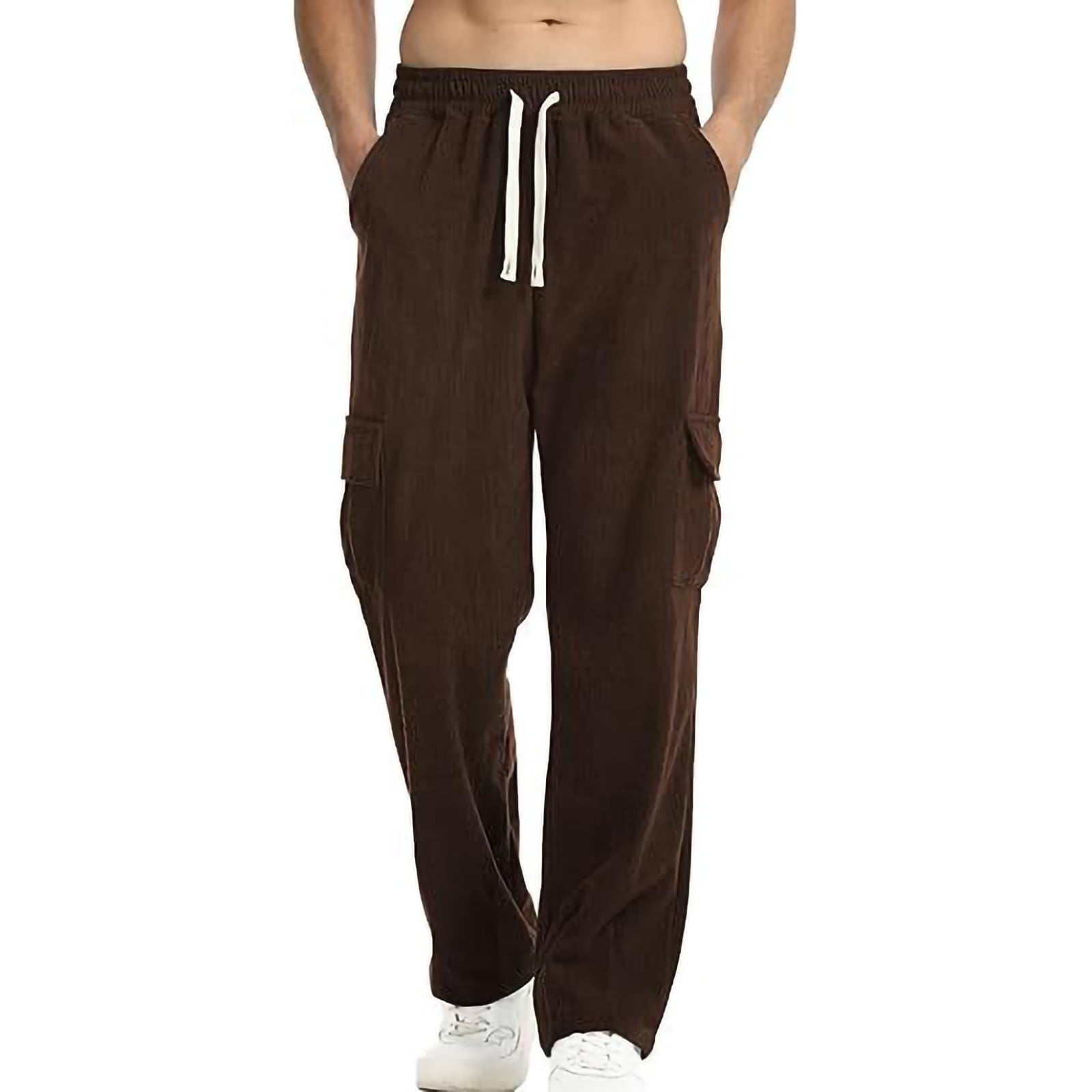 HOMADLES Men's and Big Men's Sweatpants Pants Straight Leg Slim Fit ...