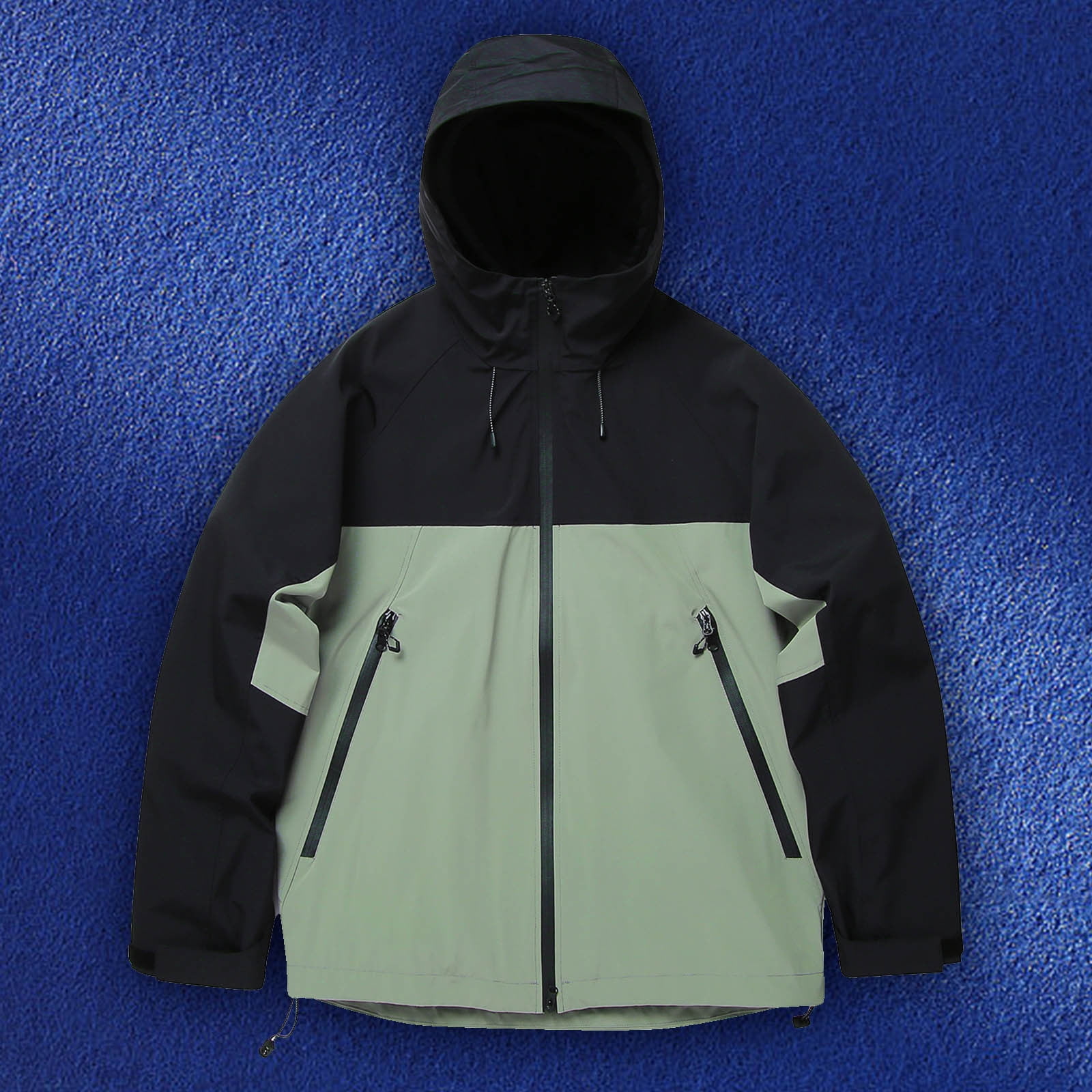 HOMADLES Mens Windbreaker Rain Jacket with Hooded Zip Solid Outdoor ...