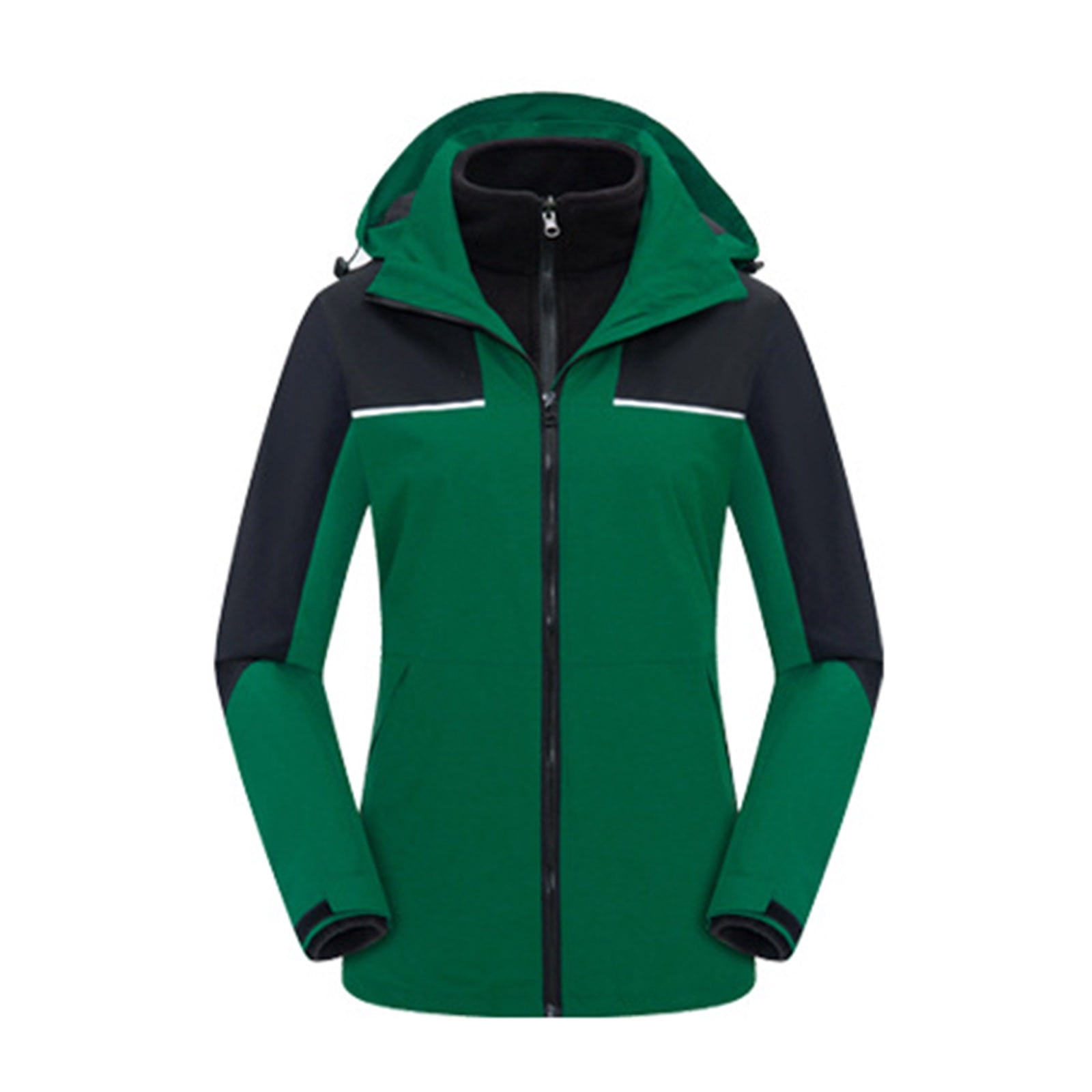 HOMADLES Windbreaker Jackets for Men Waterproof Detachable Hood Outdoor ...
