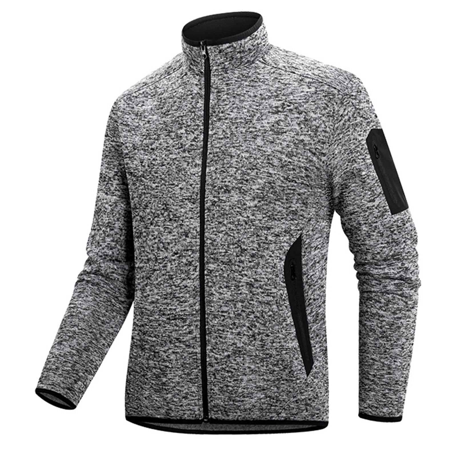 HOMADLES Winter Coats for Men Athletic Jacket Outdoor Casual with ...