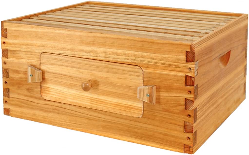 HOMAKE-PRO 10 Frame Deep Bee Hive Box, Langstroth Beehive Boxes Dipped ...