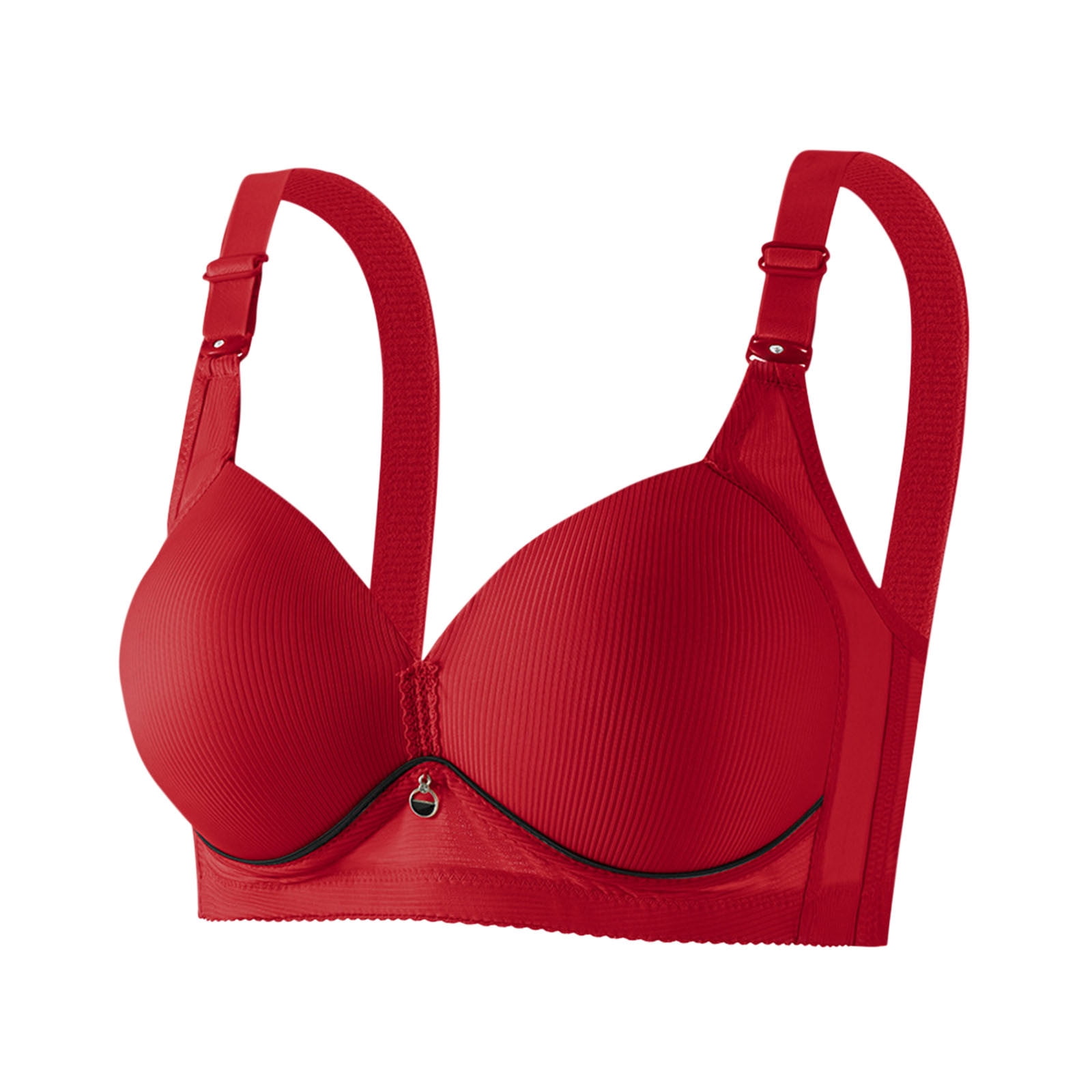 HOMBOM Lightly Lined Bras for Older Women Soft Seamless Full-Figure ...