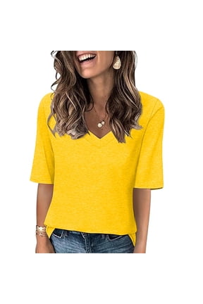 Yellow Short Sleeve Shirts