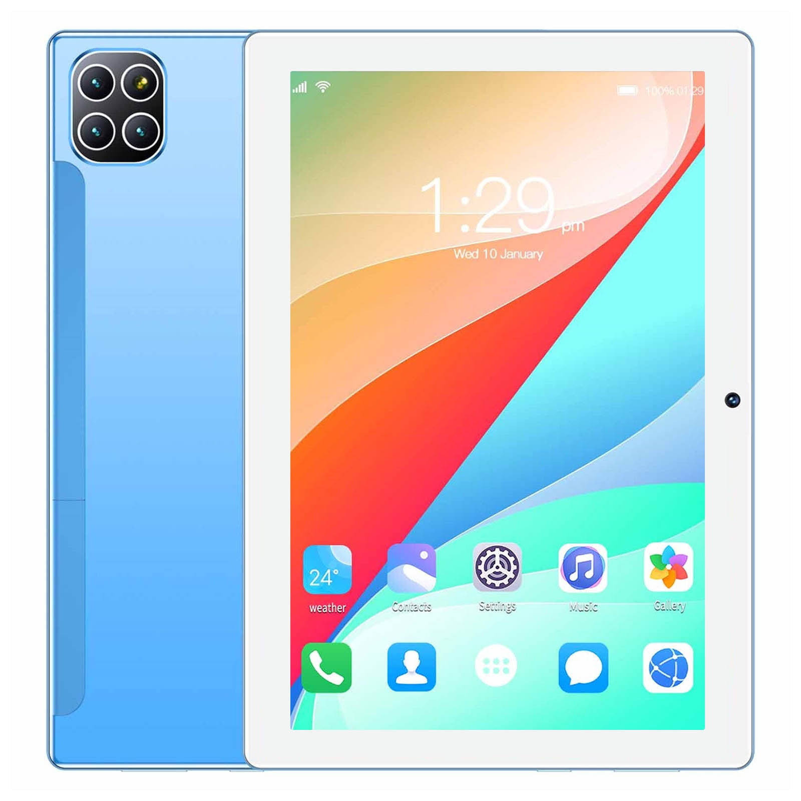 HOMBOTI 8 Inch 2.5D Octa Core 1G + 16G Android 6.0 Sim Camera Phone Pad ...