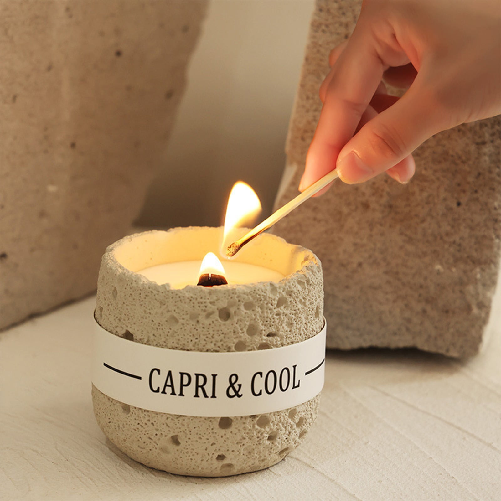 HOMBOTI Aromatherapy Candles for Home Scented,Cold Mountain Series ...