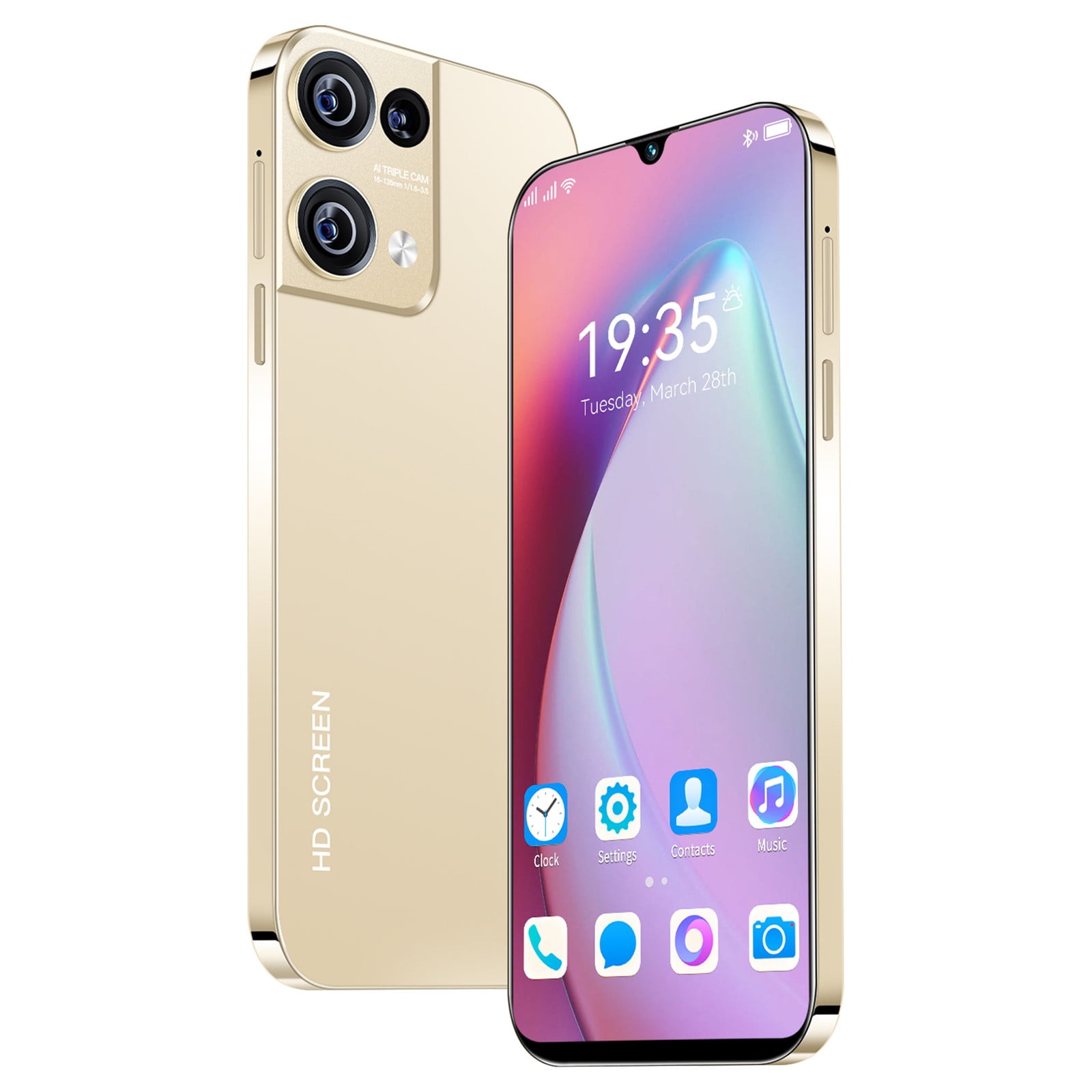 HOMBOTI Cell Phone Clearance Smartphone Straight Talk Smartphone 6.49 ...