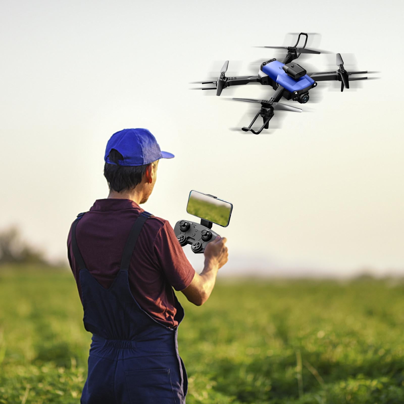 HOMBOTI Drones for Adults Unmanned Aerial Vehicle High Definition ...