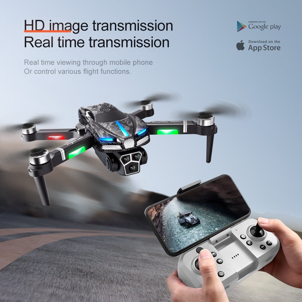 HOMBOTI Drones with Camera Optical Positioning Brushless Motor UAV ...